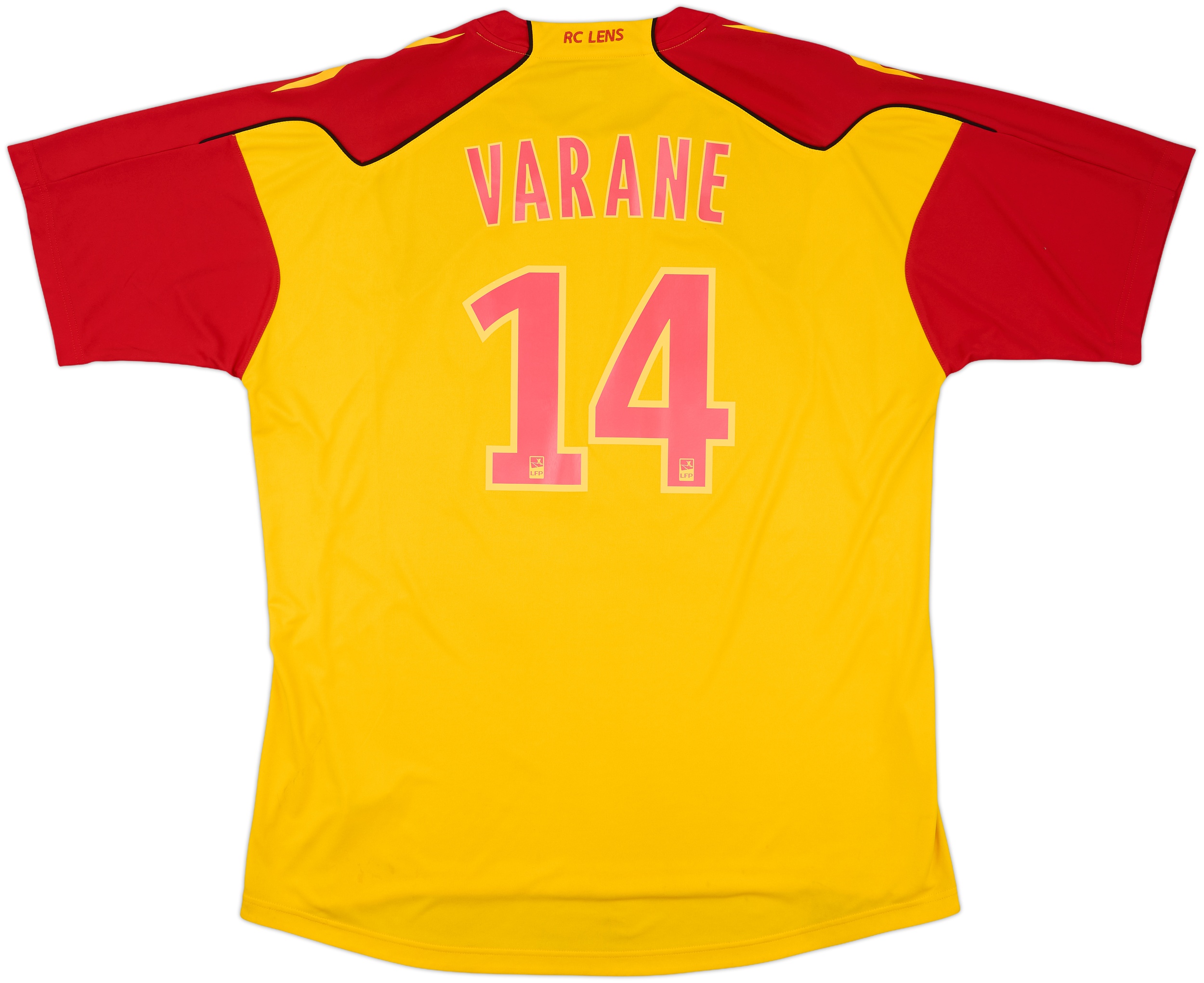 2010-11 Lens Home Shirt Varane #14 - 7/10 - (XXL)