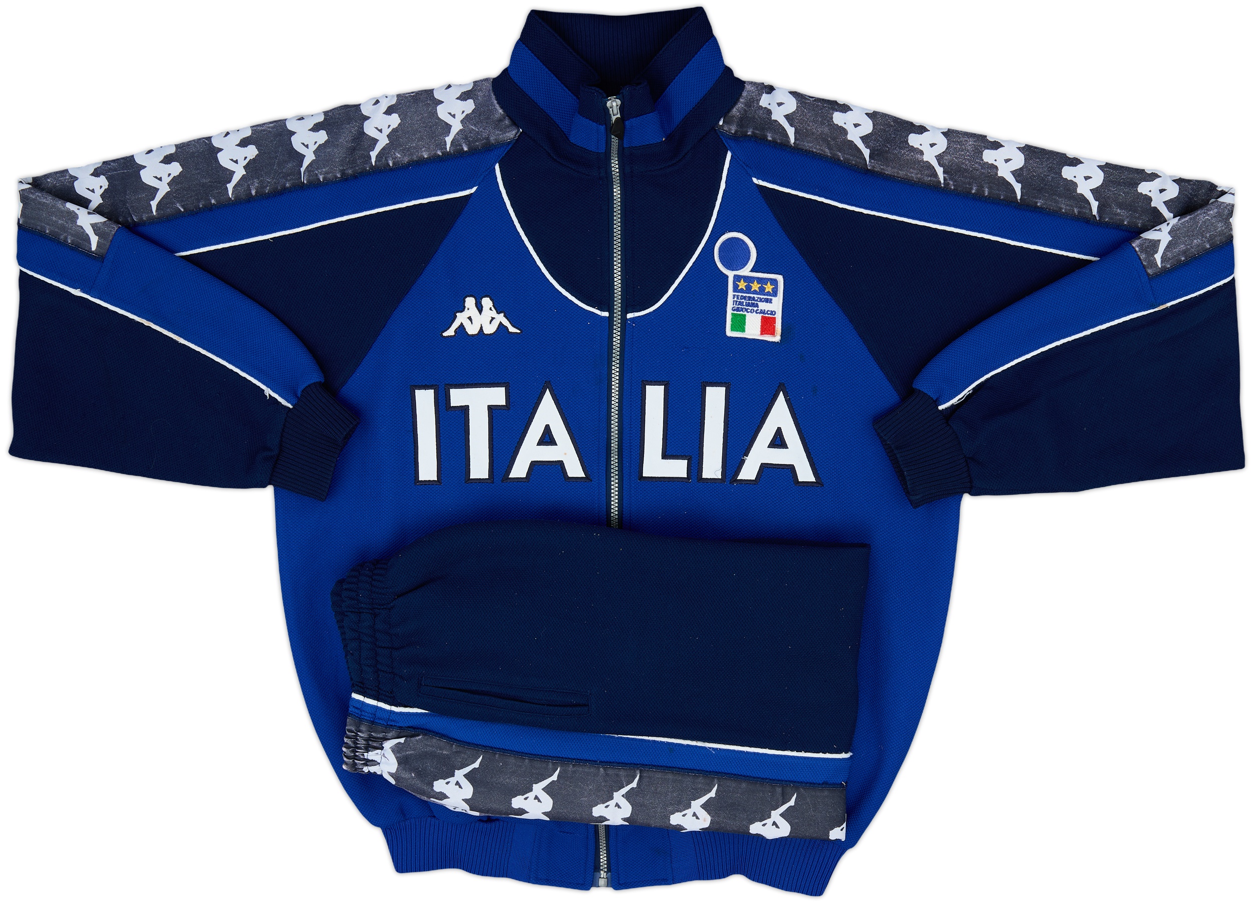 1999-00 Italy Kappa Tracksuit - 7/10 - (L)