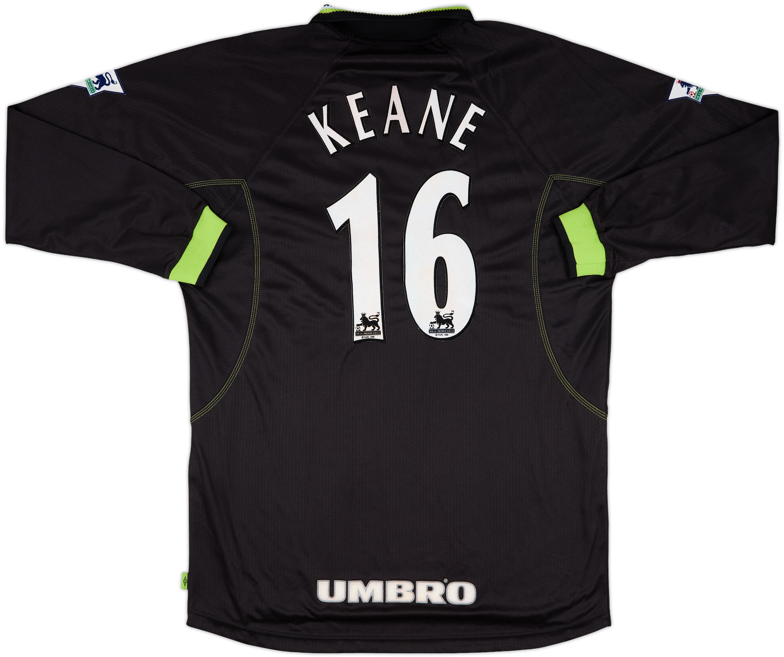 1998-99 Manchester United Third L/S Shirt Keane #16 - 7/10 - (XL)