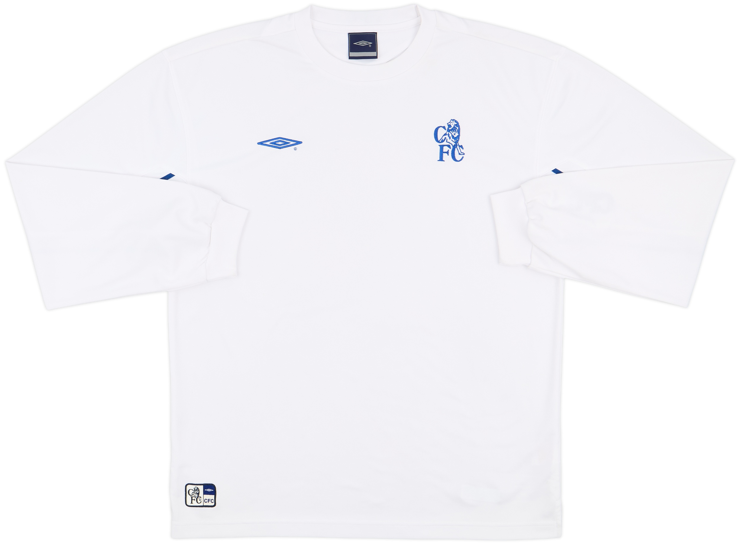 2002-03 Chelsea Umbro Training L/S Shirt - 8/10 - (L)