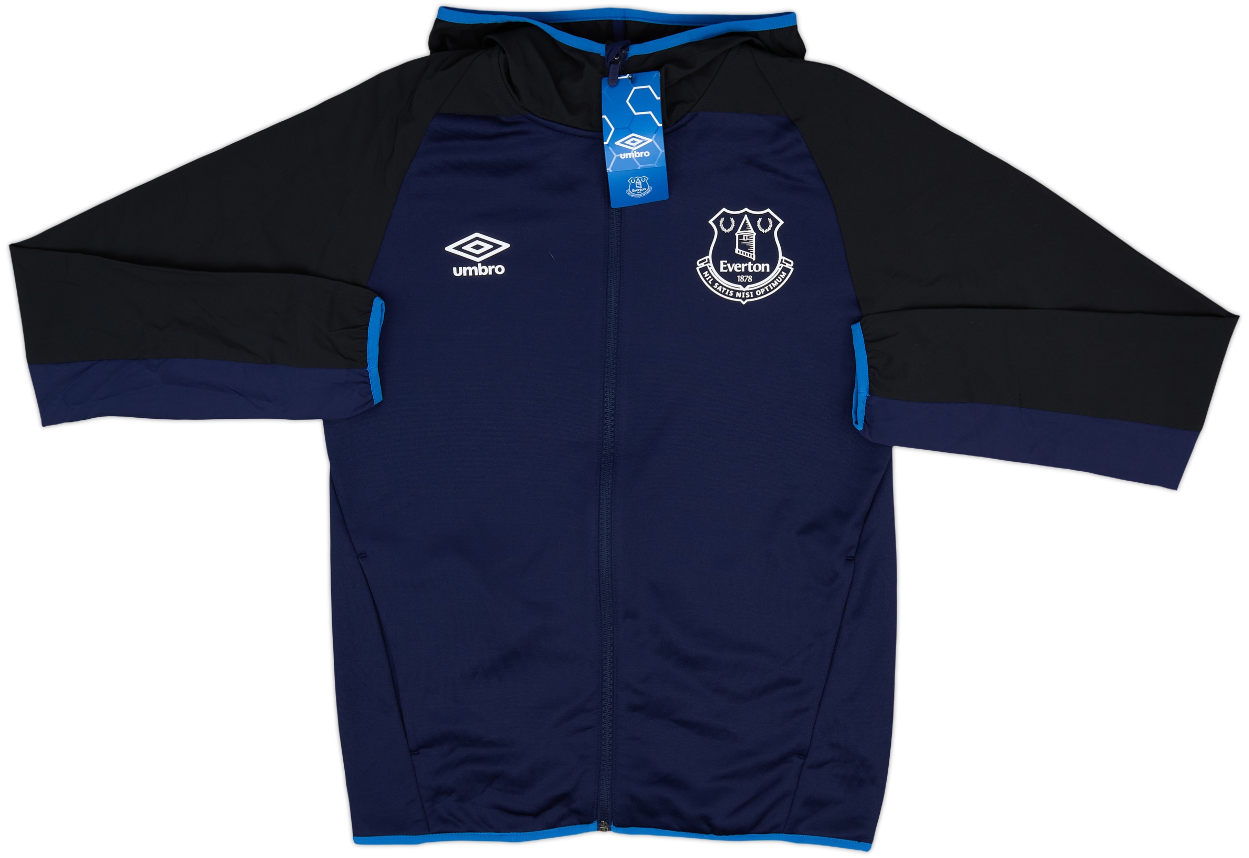2017-18 Everton Umbro Hooded Jacket (S)
