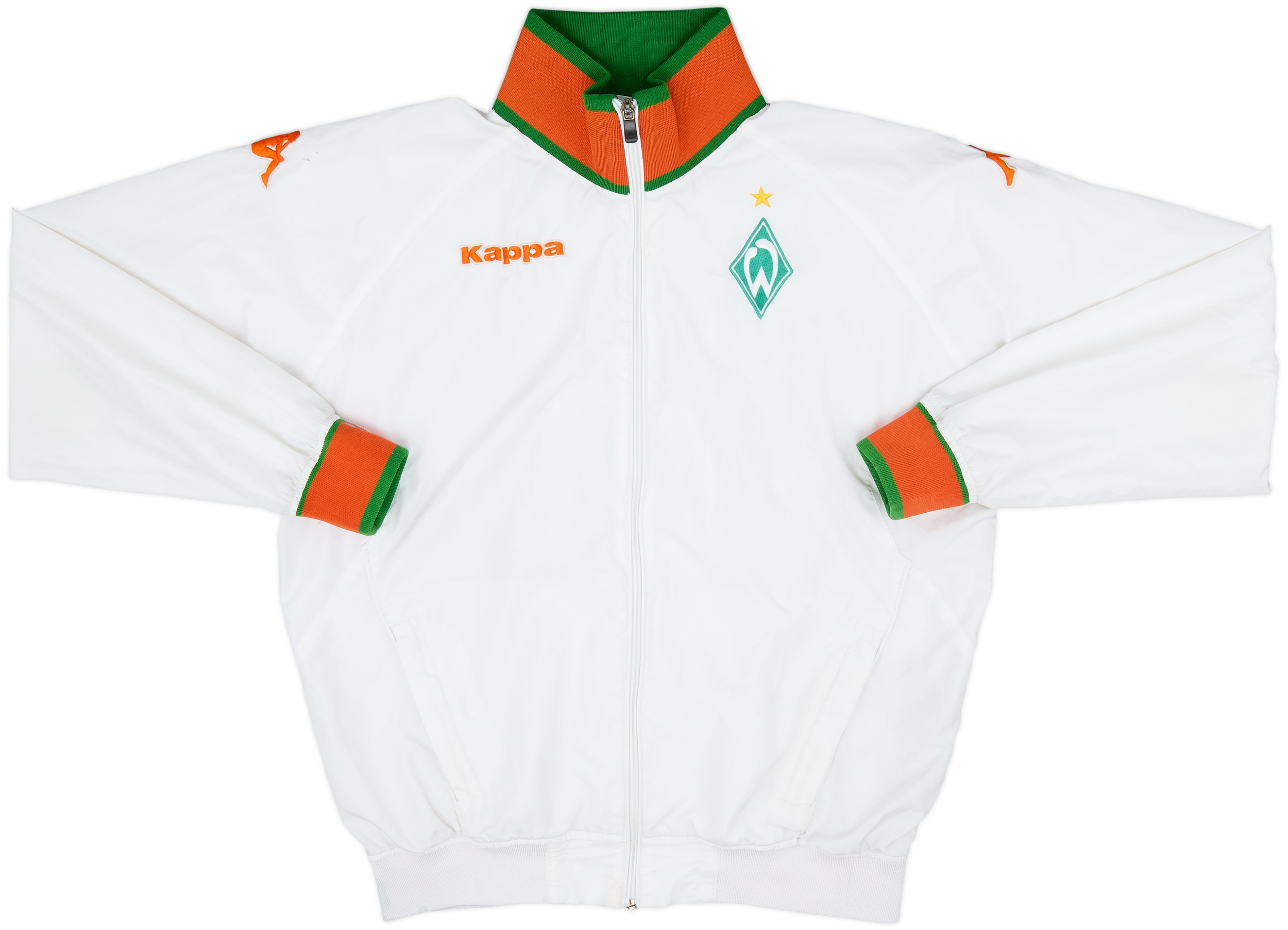 2006-07 Werder Bremen Kappa Track Jacket - 7/10 - (L)