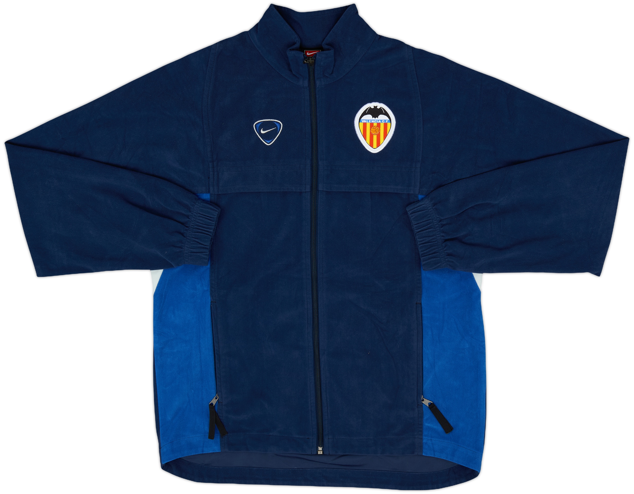2000-01 Valencia Nike Track Jacket - 9/10 - (XL.Boys)