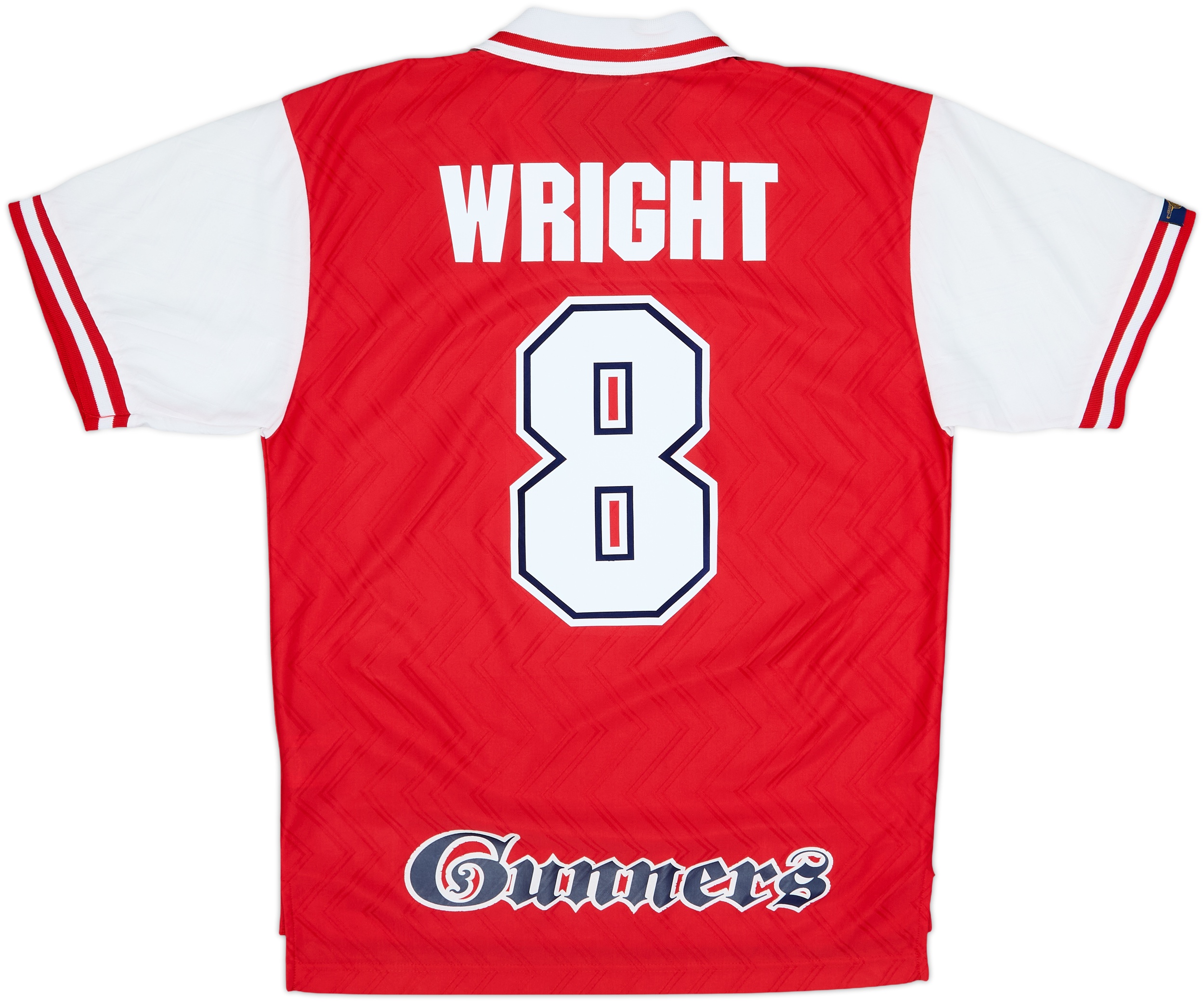 1996-98 Arsenal Home Shirt Wright #8 - 8/10 - (M)