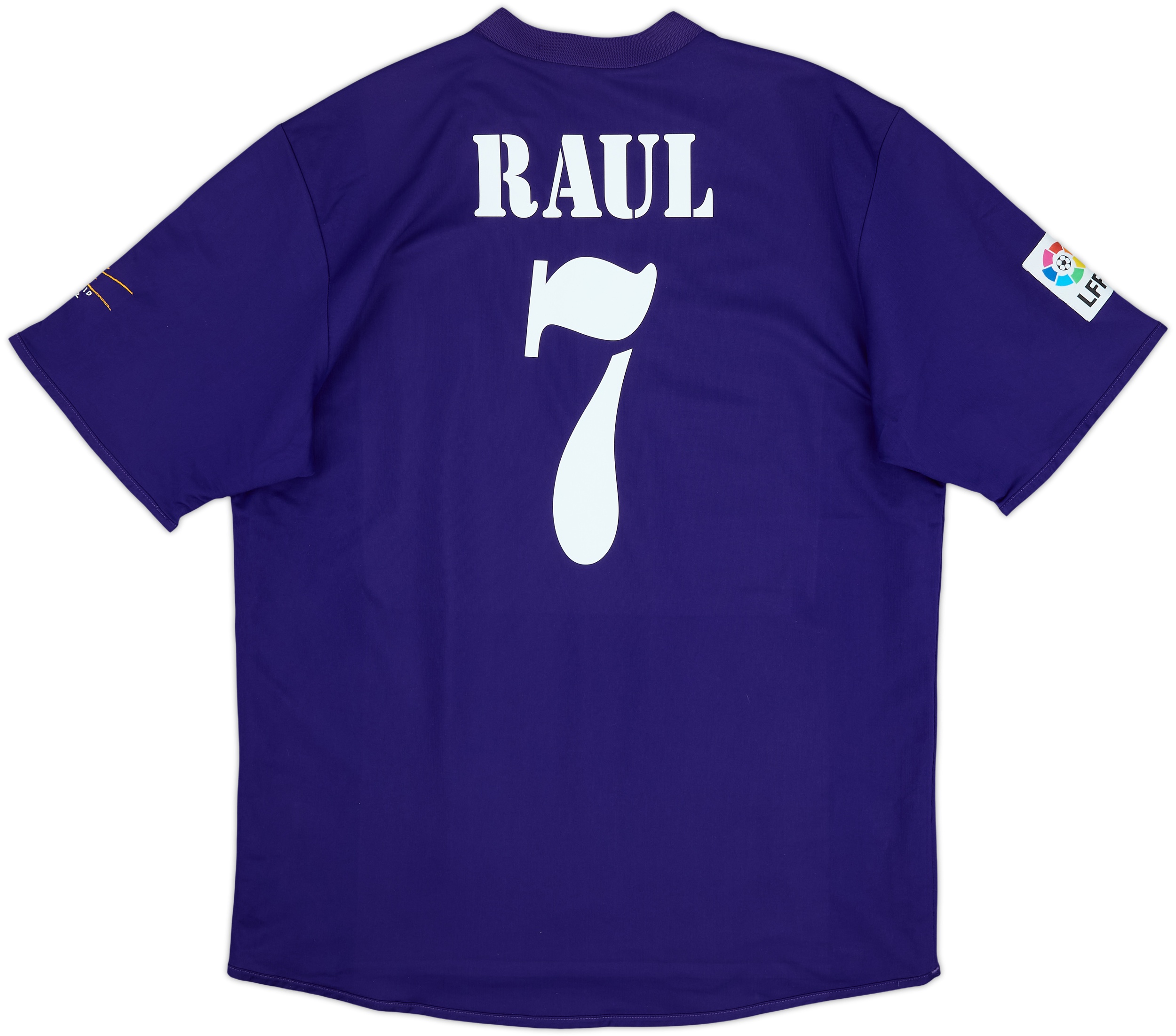 2001 Real Madrid Third Shirt Raul #7 - 9/10 - (L)