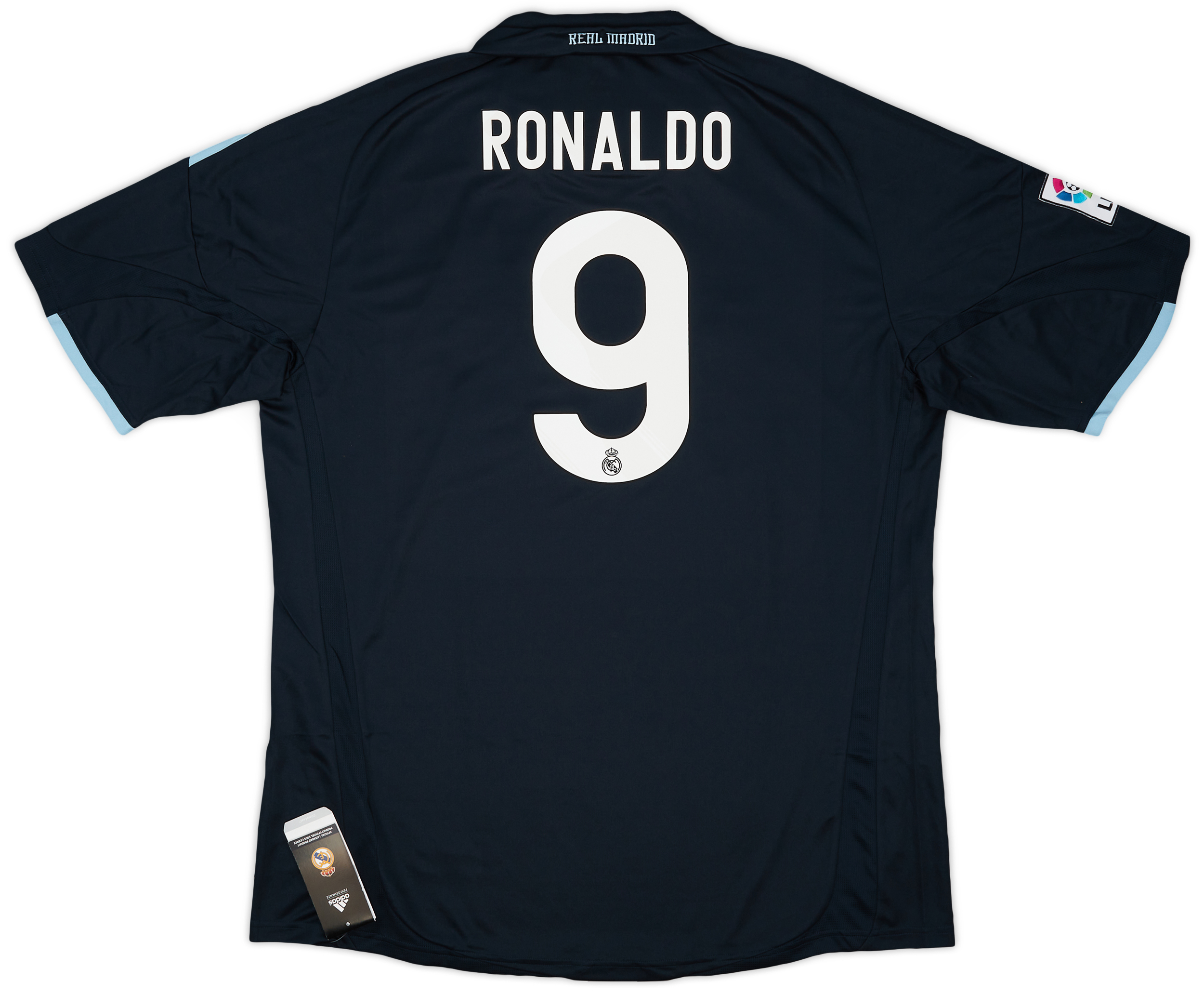 2009-10 Real Madrid Away Shirt Ronaldo #9 - 10/10 - (XXL)