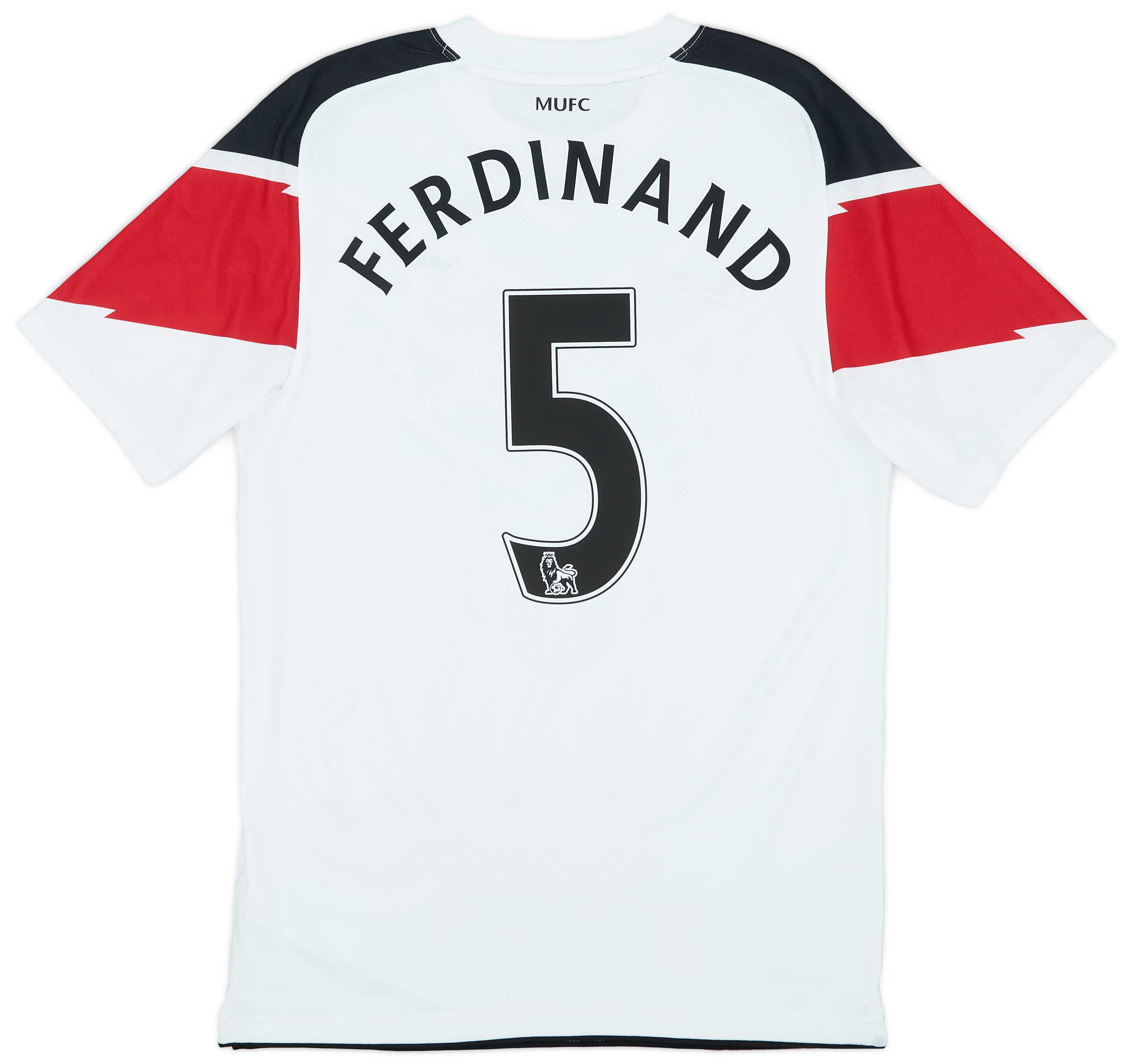 2010-12 Manchester United Away Shirt Ferdinand #5 - 8/10 - (M)