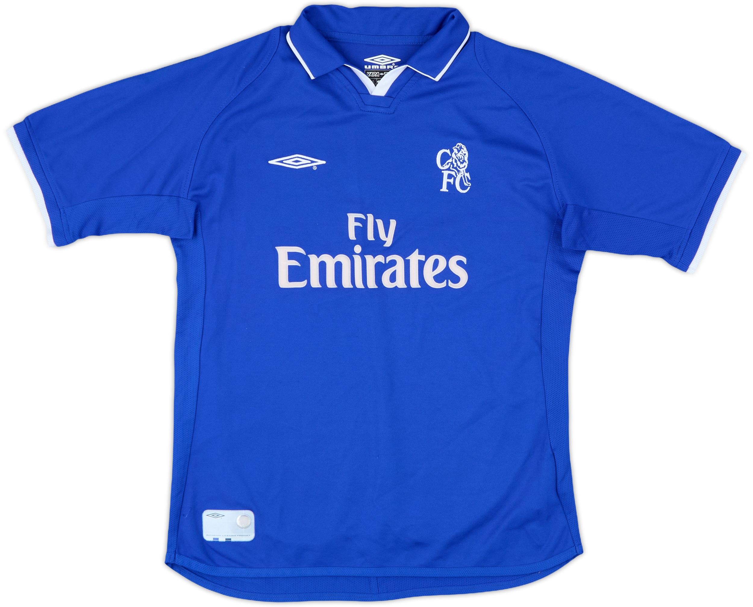 2001-03 Chelsea Home Shirt - 8/10 - (L.Boys)
