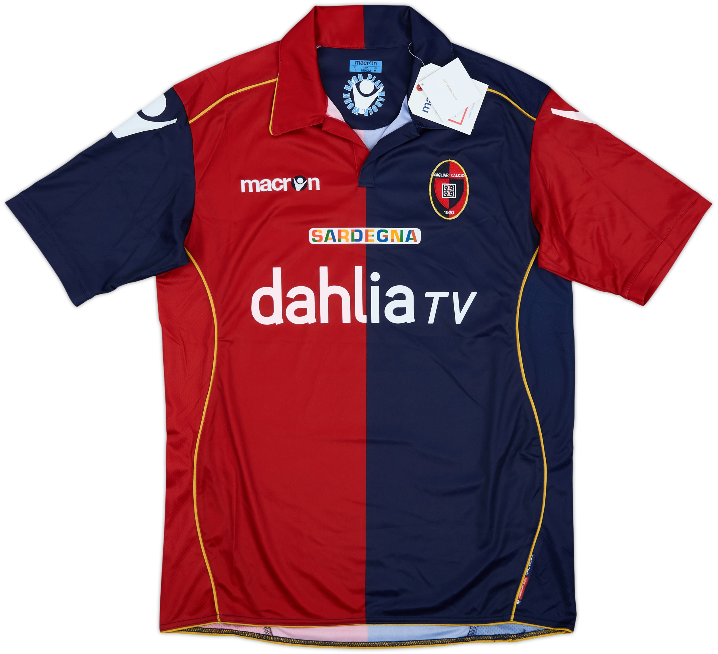 2010-11 Cagliari Home Shirt (L)