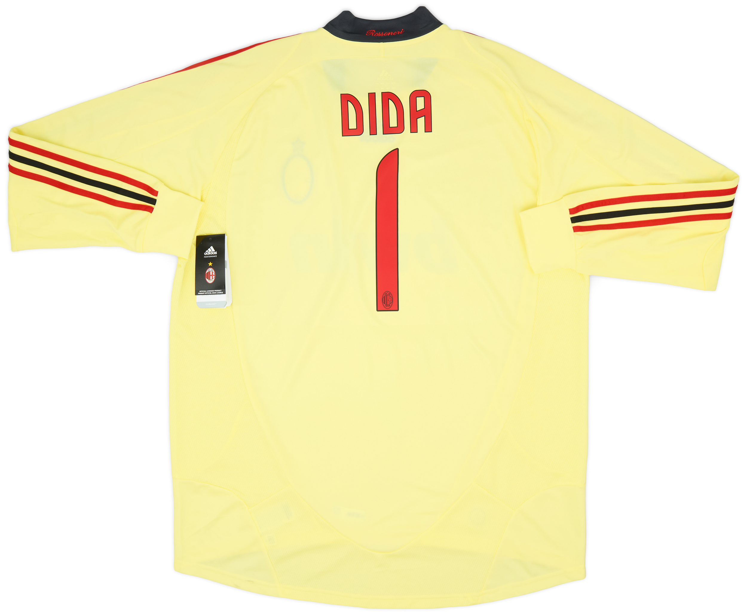 2008-09 AC Milan GK Shirt Dida #1 (XXL)