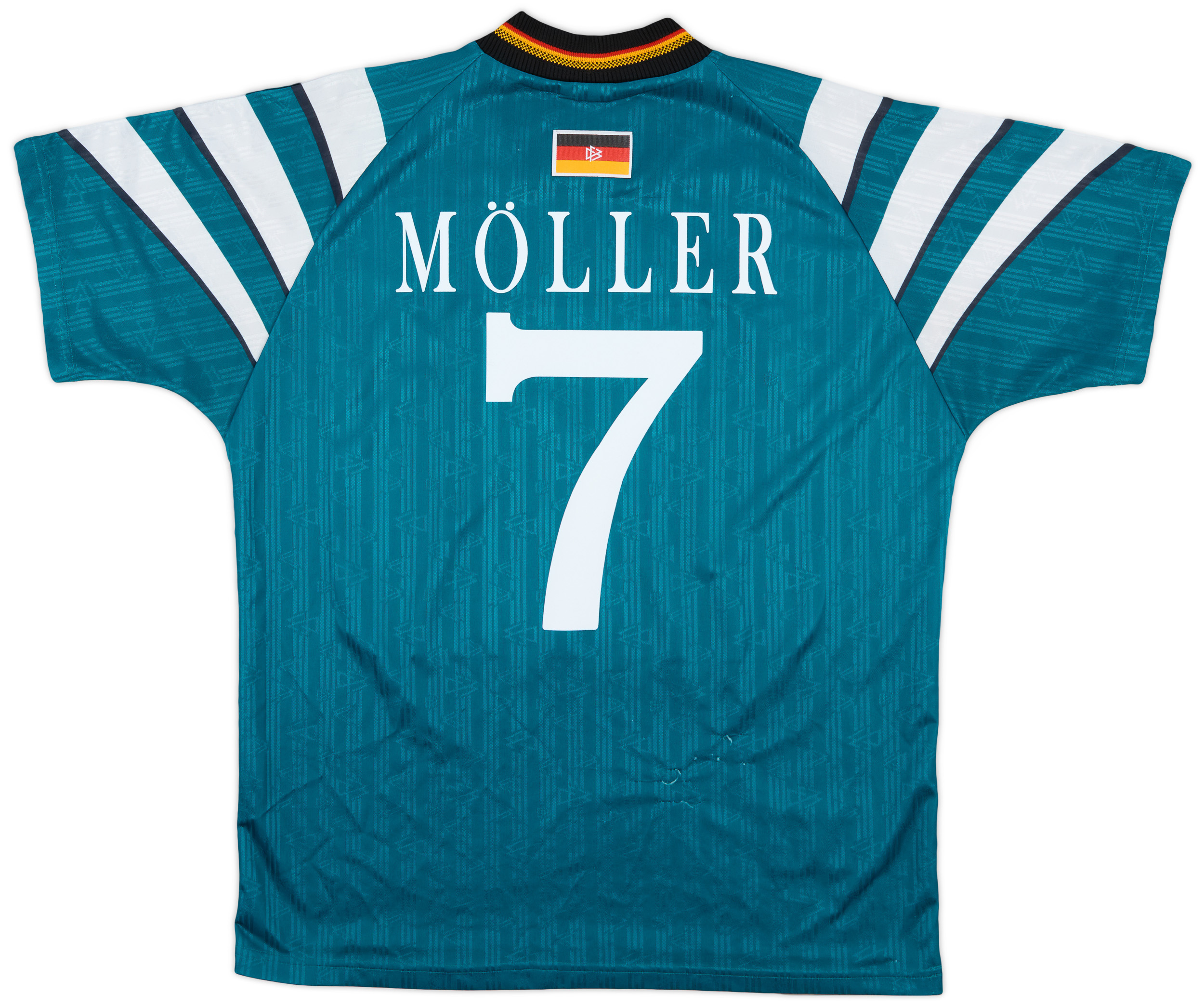1996-98 Germany Away Shirt Moller #7 - 8/10 - (L)
