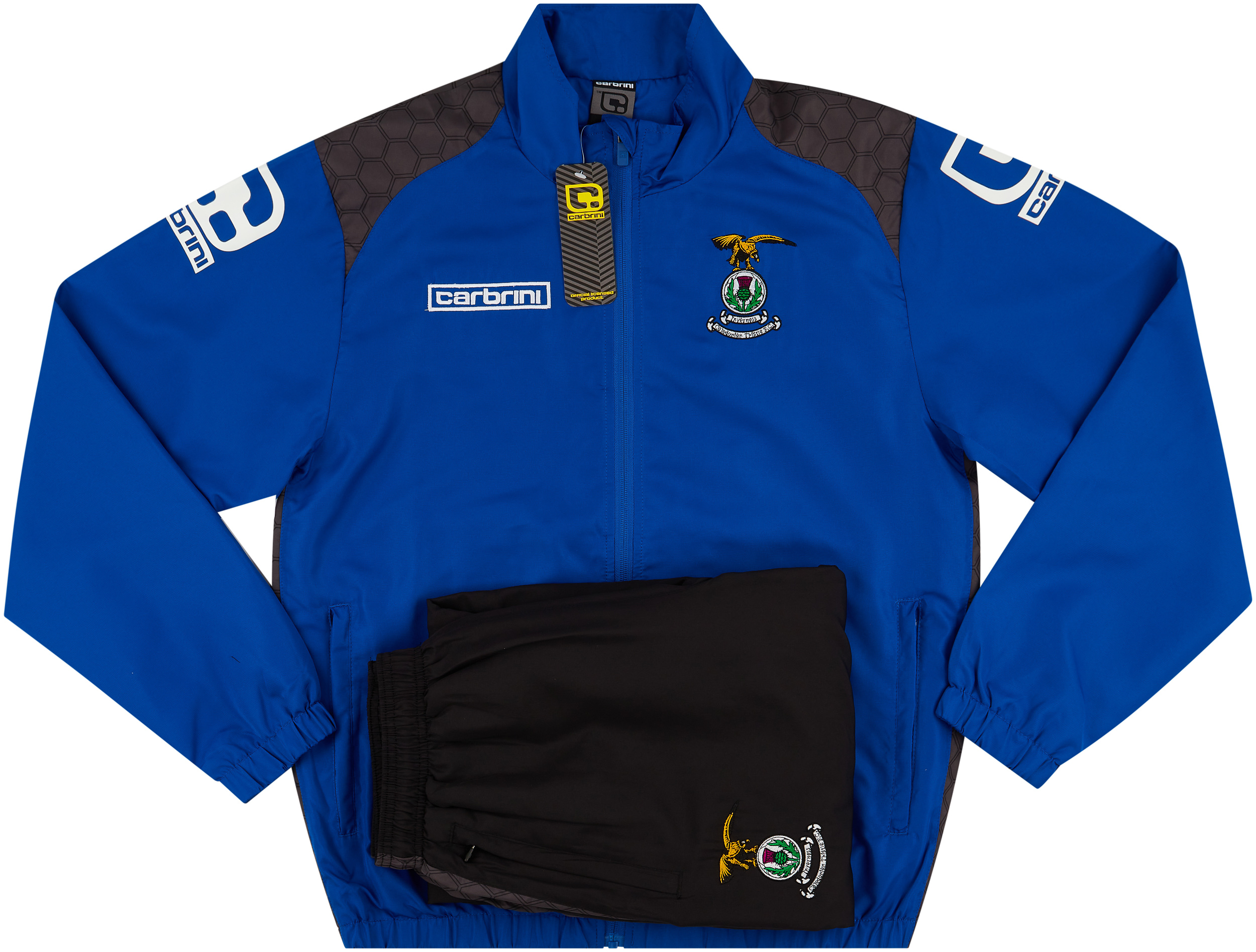 2015-16 Inverness Caledonian Thistle Carbrini Training Tracksuit - NEW ...