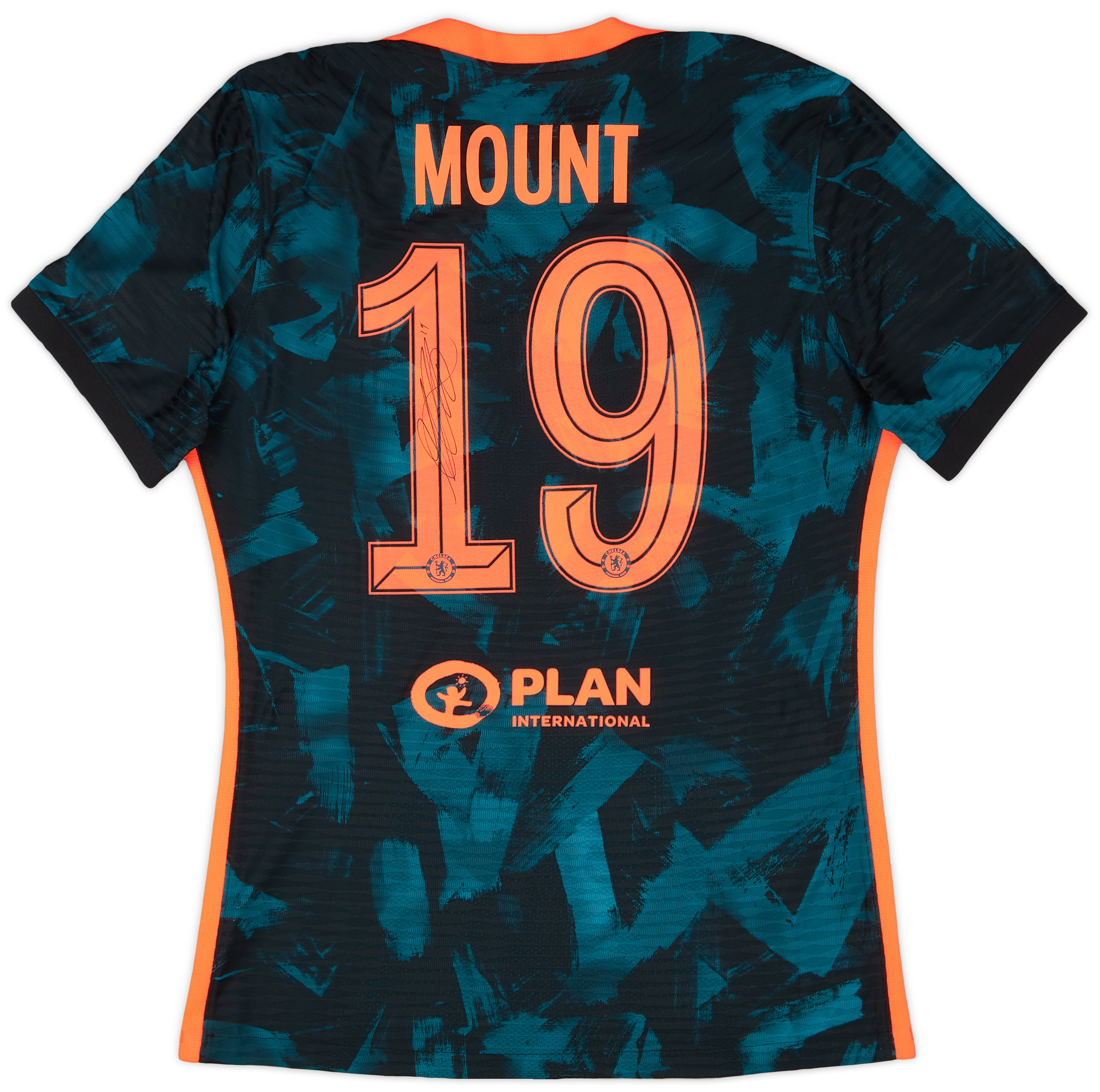 2021-22 Chelsea Player Issue Signed Third Shirt Mount #19 - As New - (L)