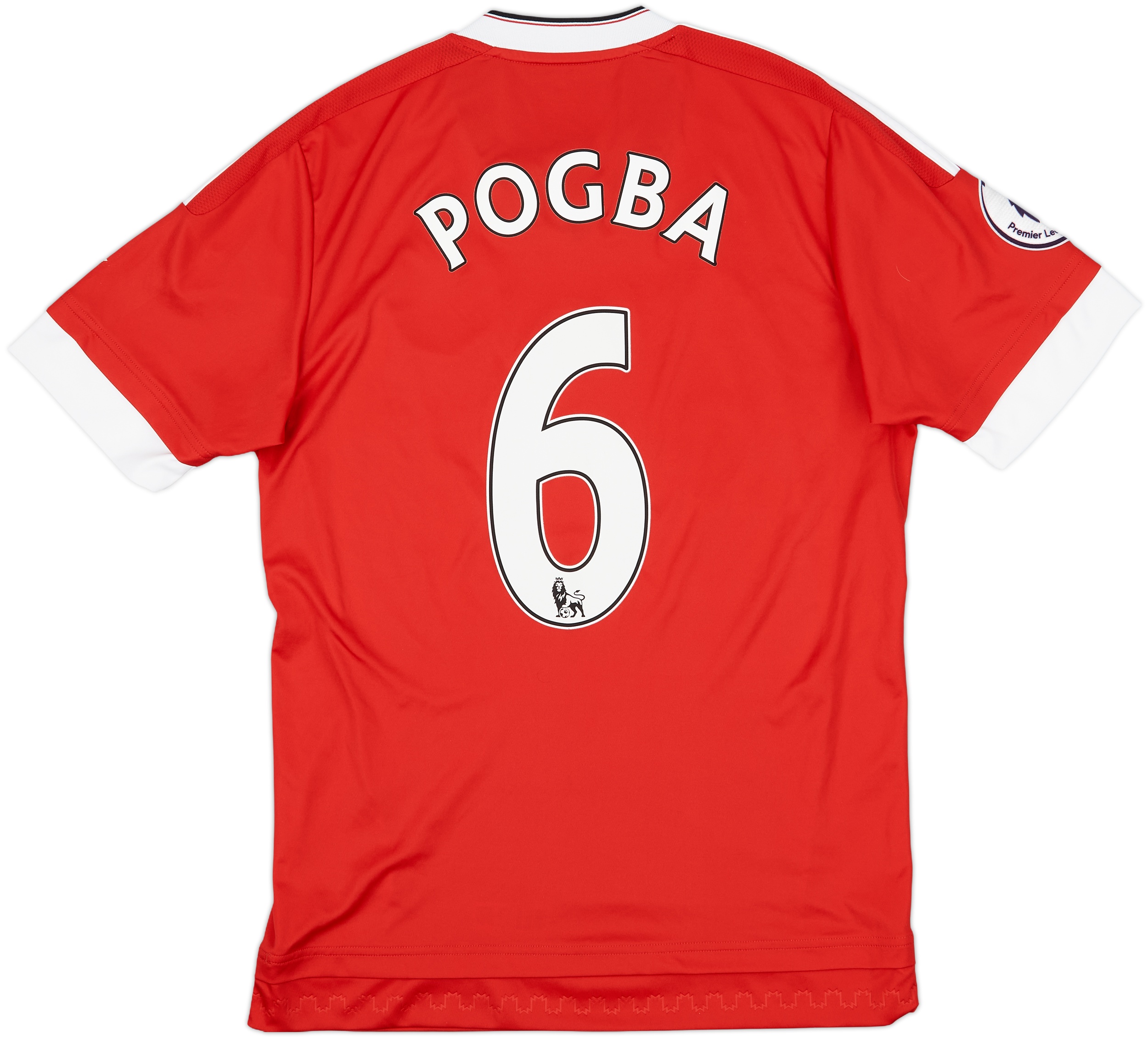 2015-16 Manchester United Home Shirt Pogba #6 - 6/10 - (S)