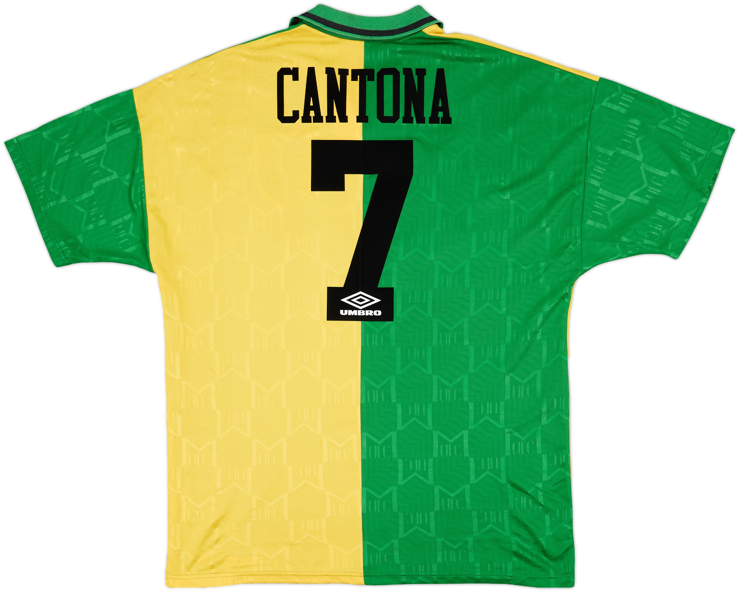 1992-94 Manchester United Third Shirt Cantona #7 - 8/10 - (XL)