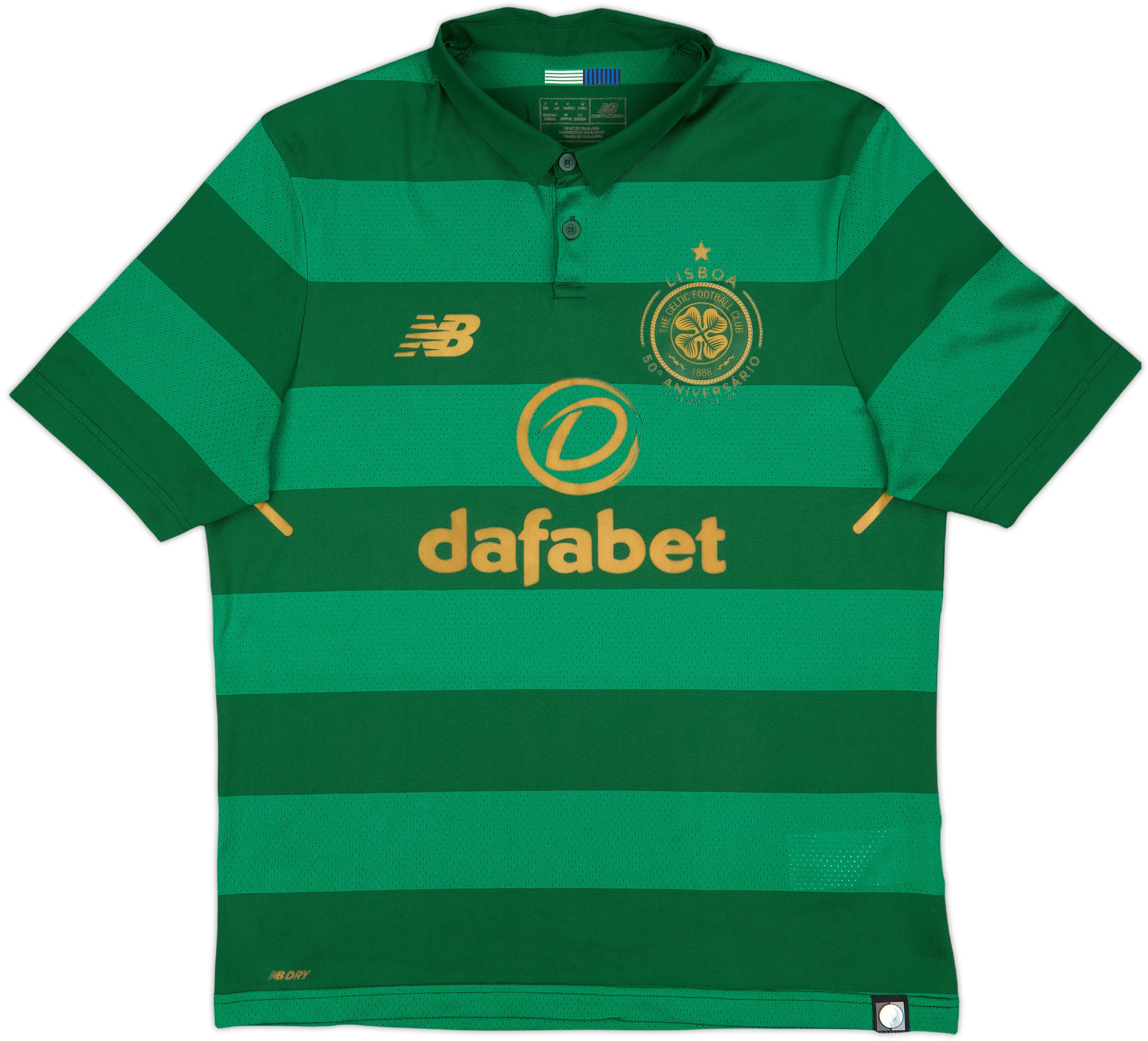 2017-18 Celtic 'Lisbon Lions 50th Anniversary' Away Shirt - 10/10 - (S)