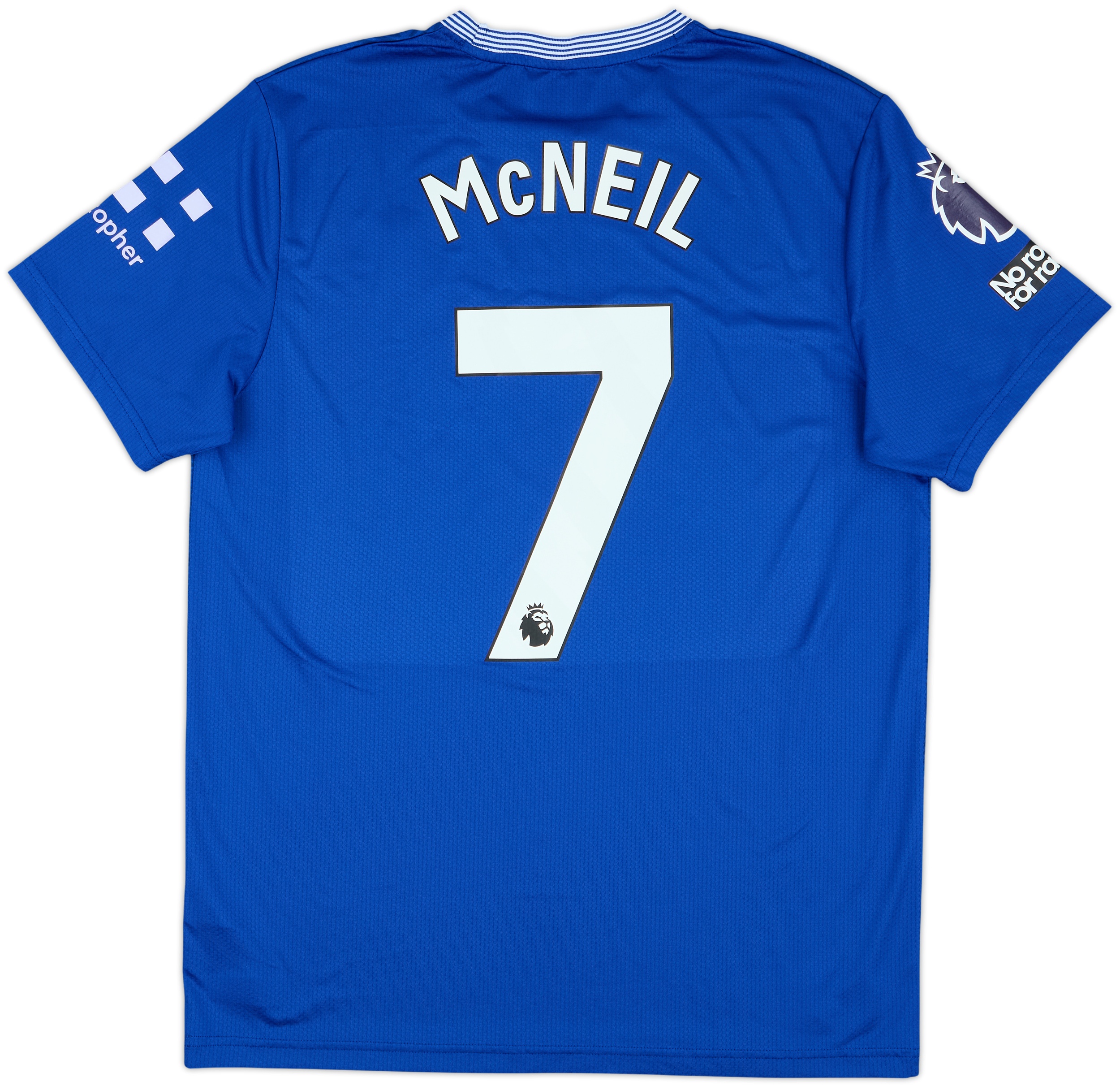 2024-25 Everton Match Issue Home Shirt McNeil #7