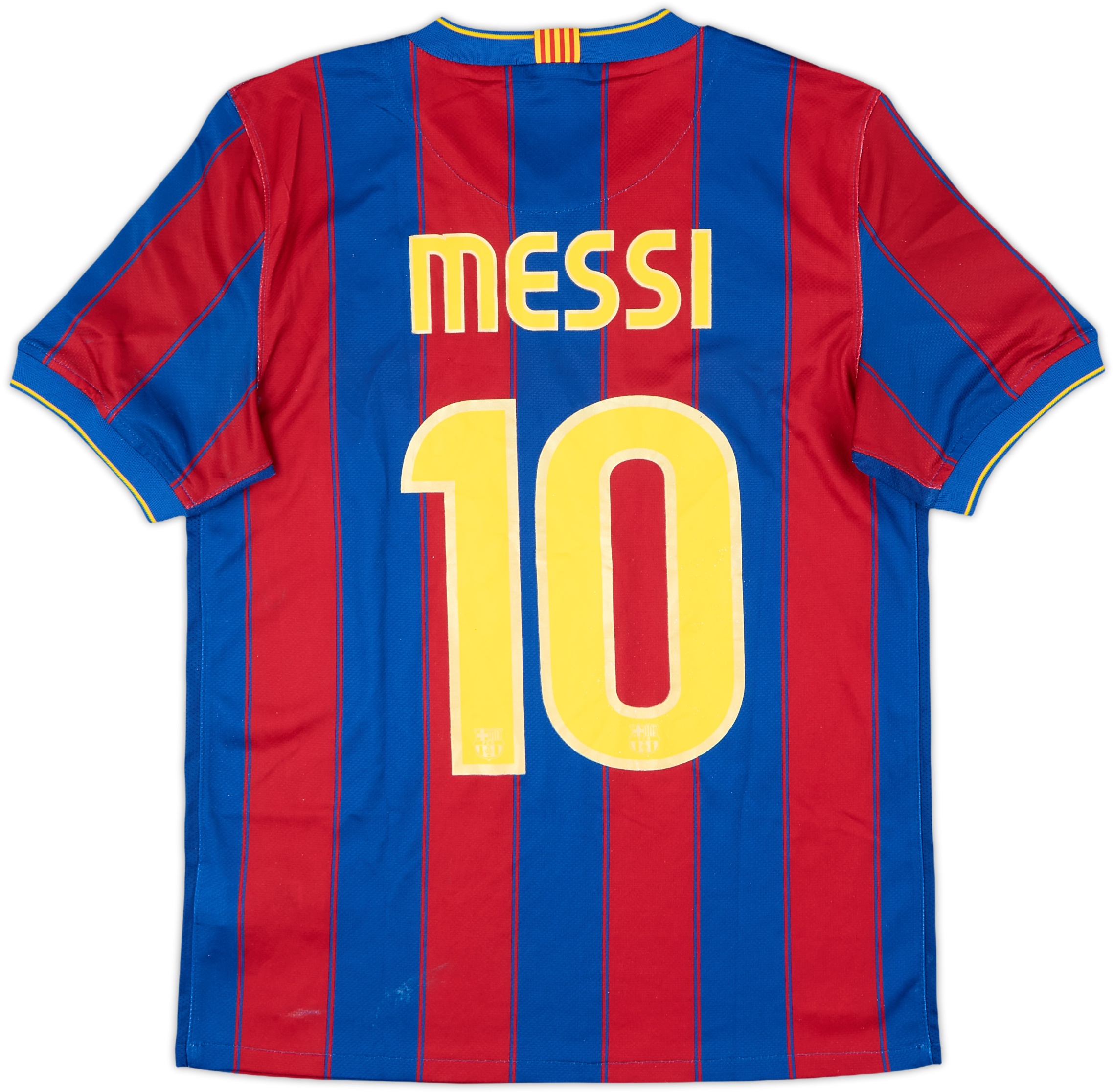2009-10 Barcelona Home Shirt Messi #10 - 7/10 - (S)