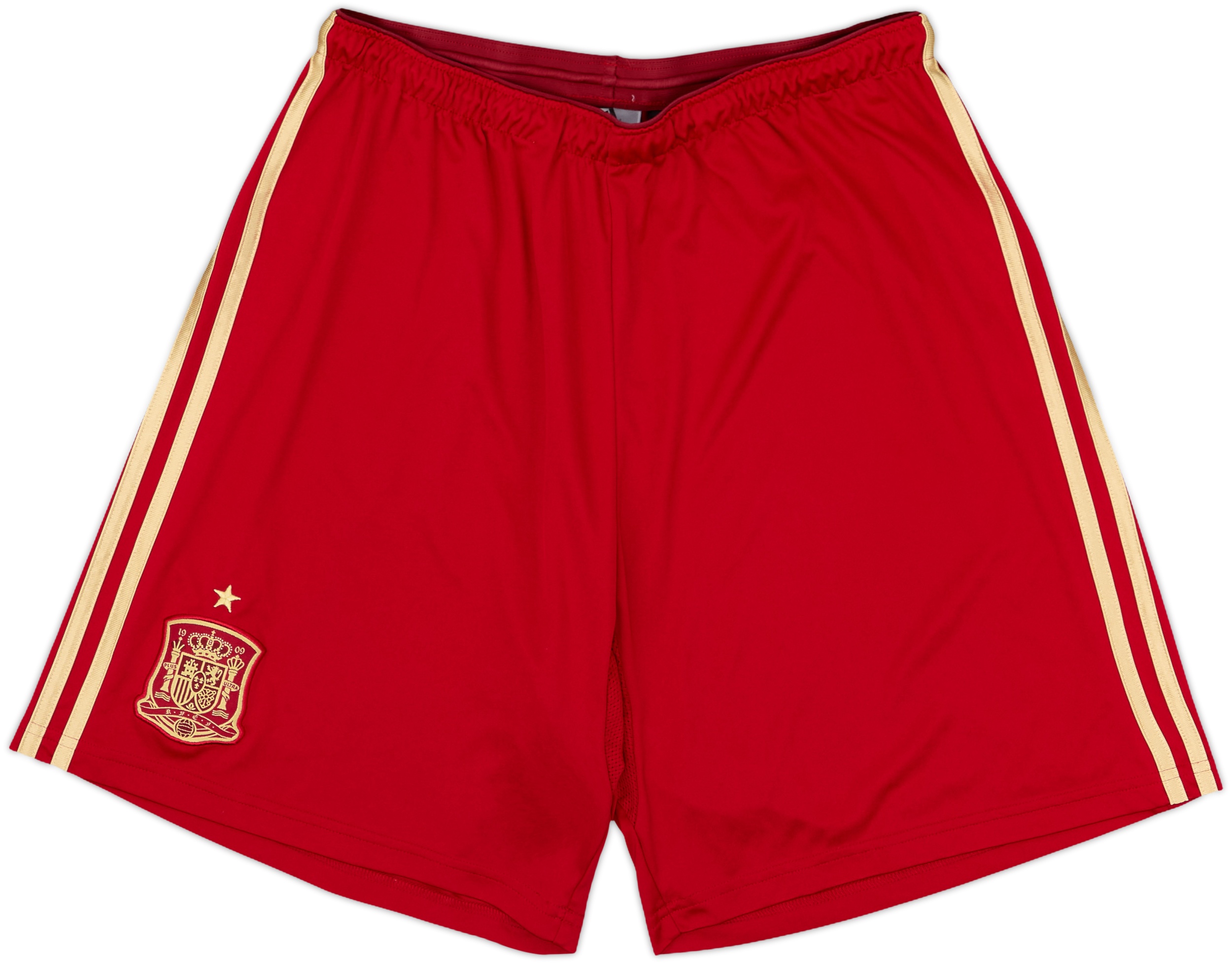 2013-15 Spain Home Shorts - 9/10 - (L)