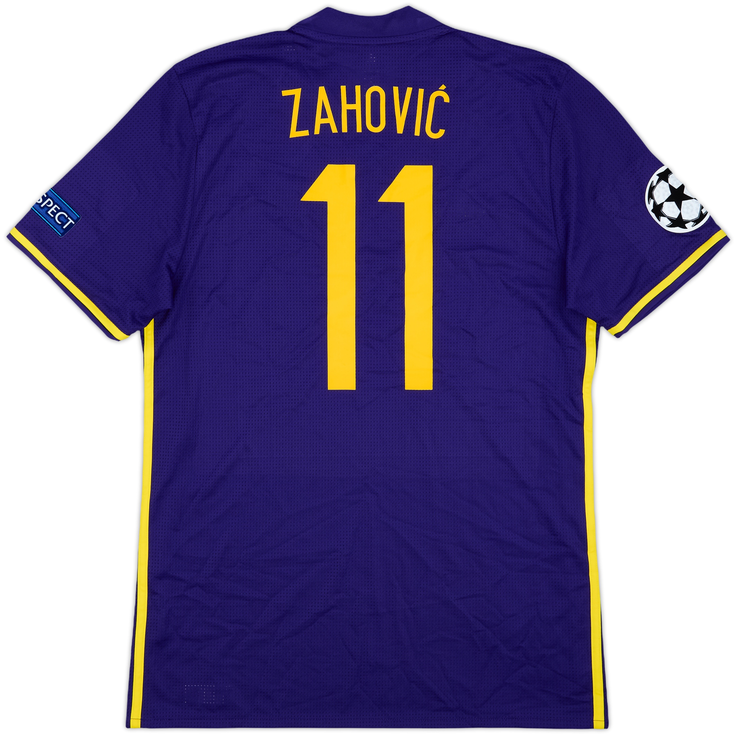 2017-18 NK Maribor Home Shirt Zahovic #11 - 8/10 - (L)