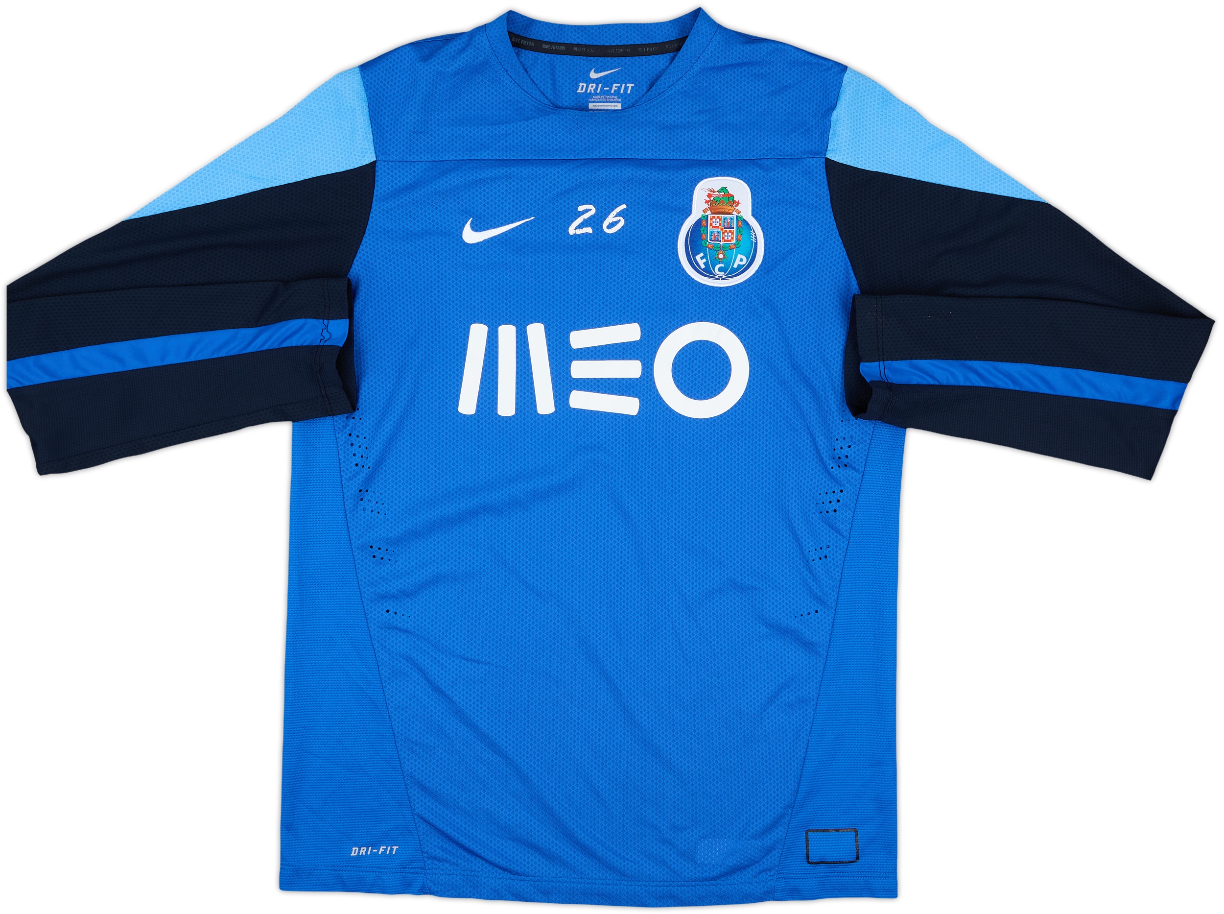 2013-14 Porto Nike Authentic Player Issue Training L/S Shirt #26 - 7/10 ...