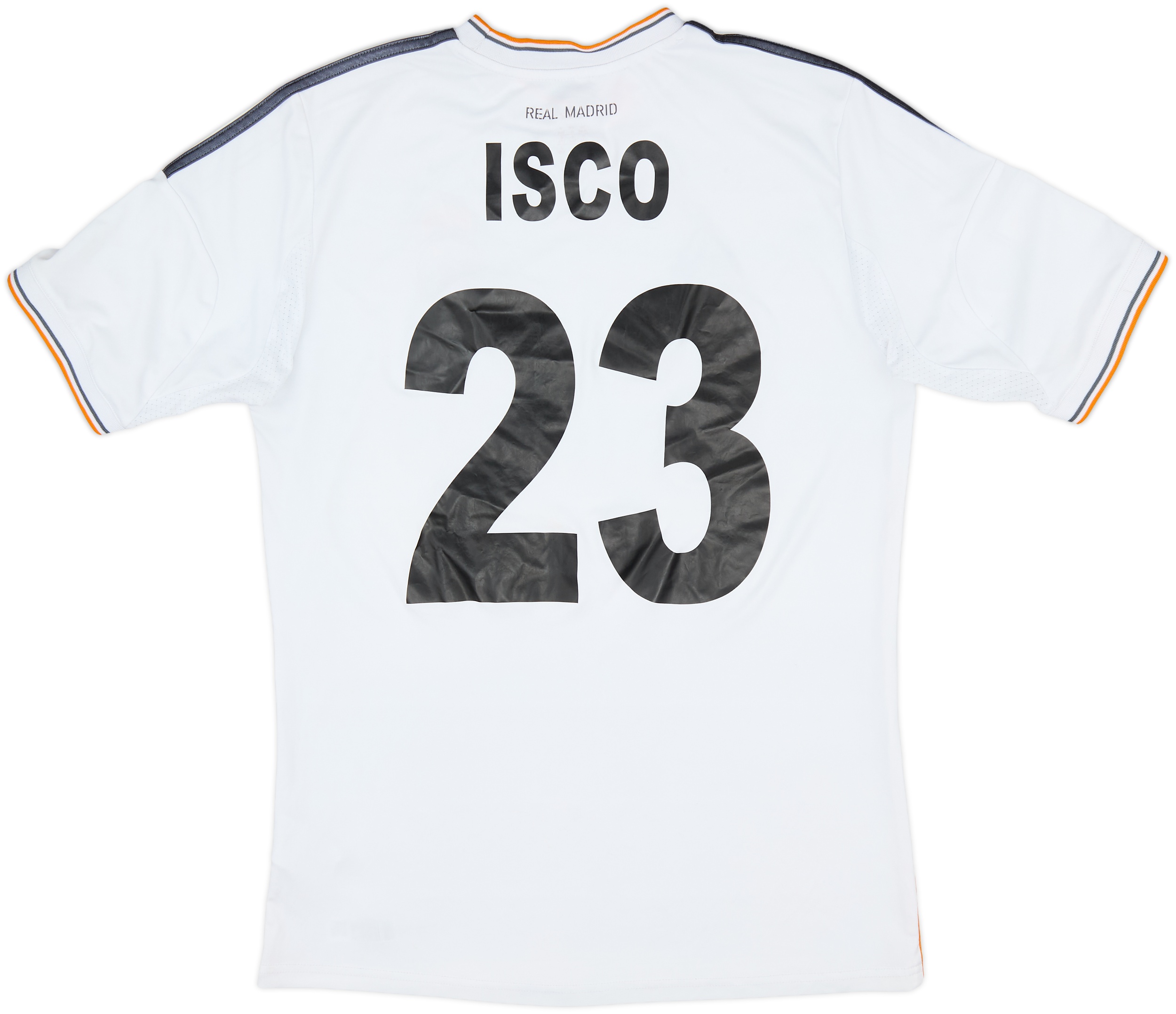 2013-14 Real Madrid Home Shirt Isco #23 - 7/10 - (XL.Boys)