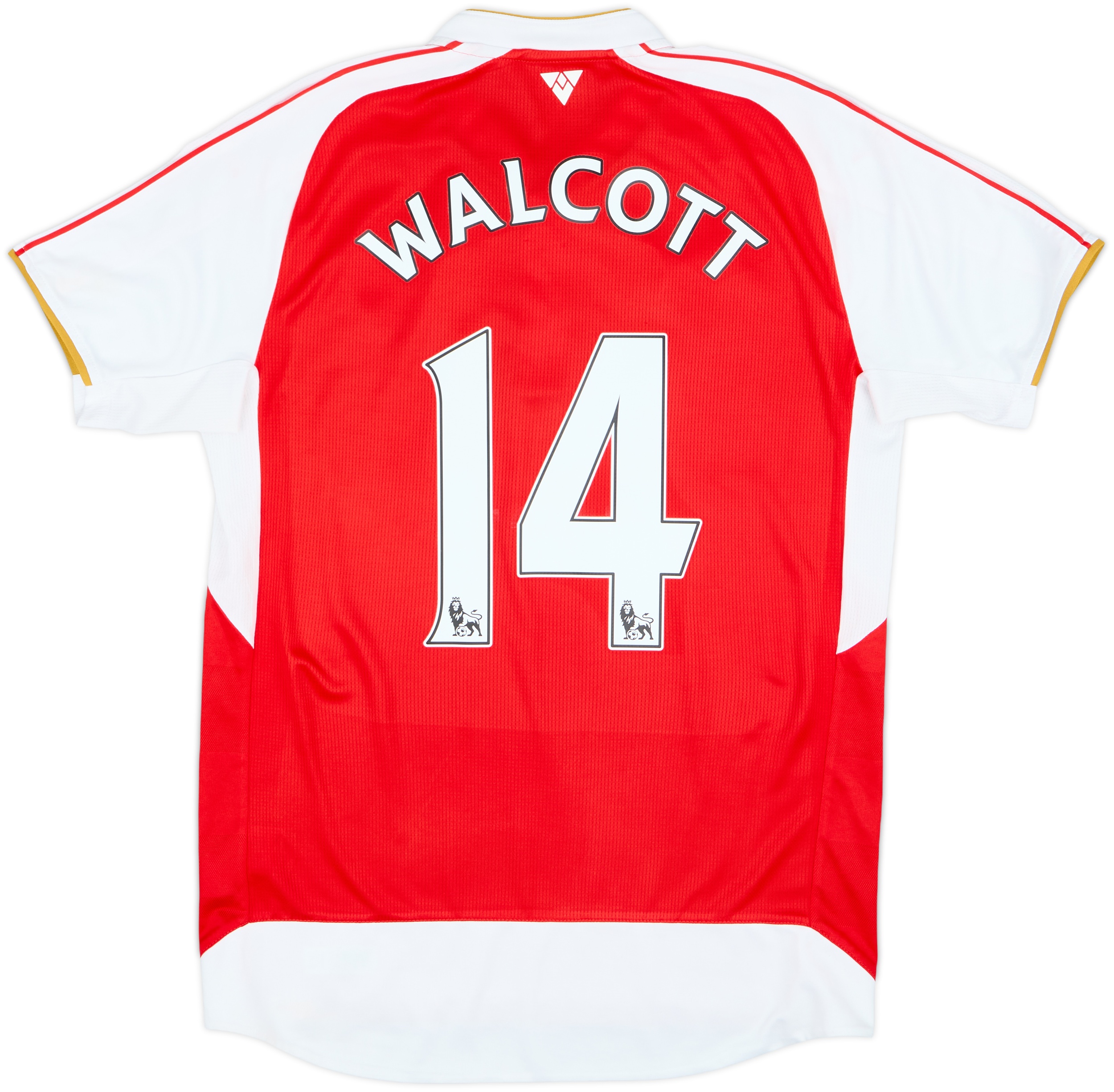 2015-16 Arsenal Home Shirt Walcott #14 - 7/10 - (M)