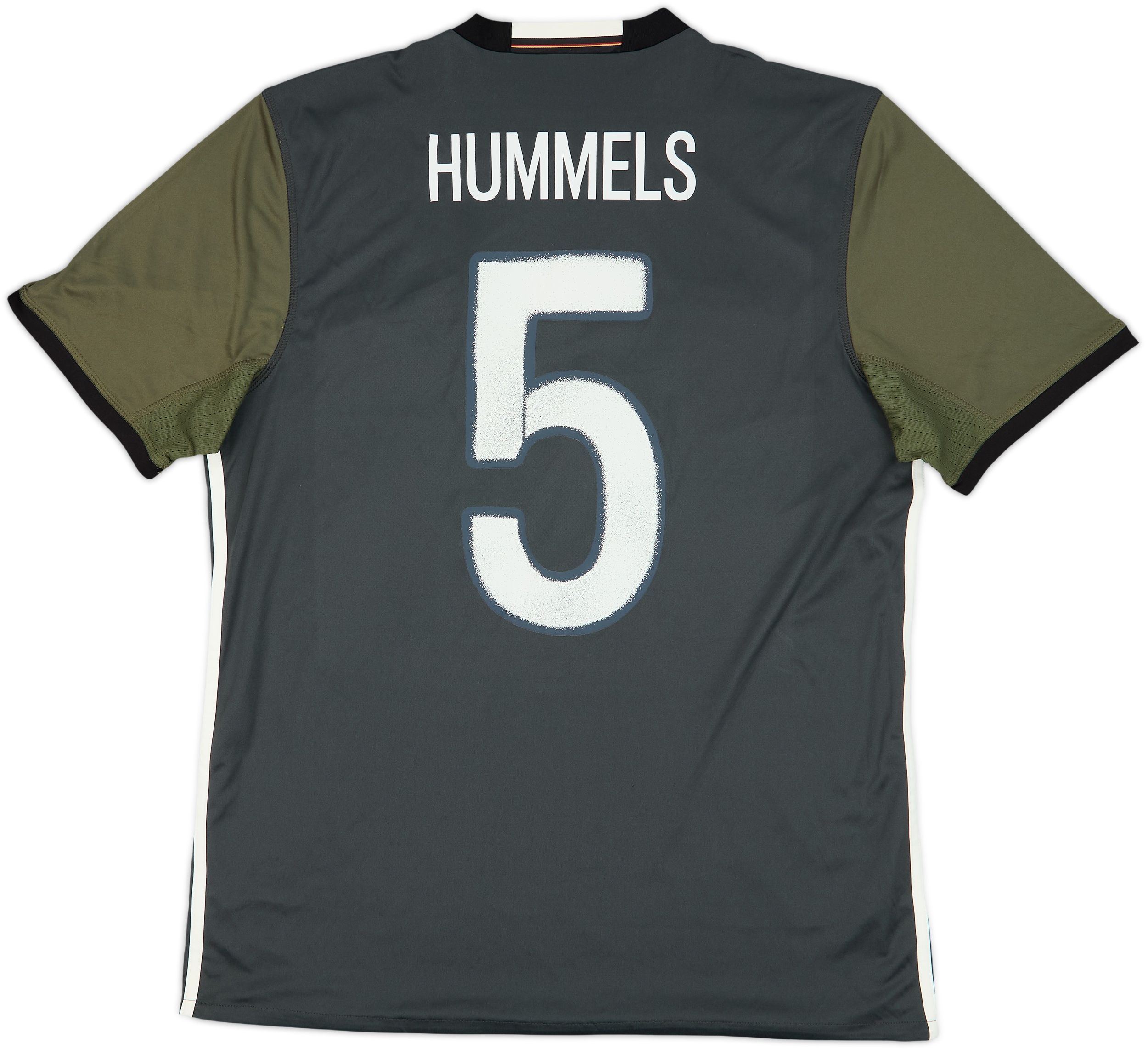 2015-17 Germany Away Shirt Hummels #5 - 10/10 - (L)