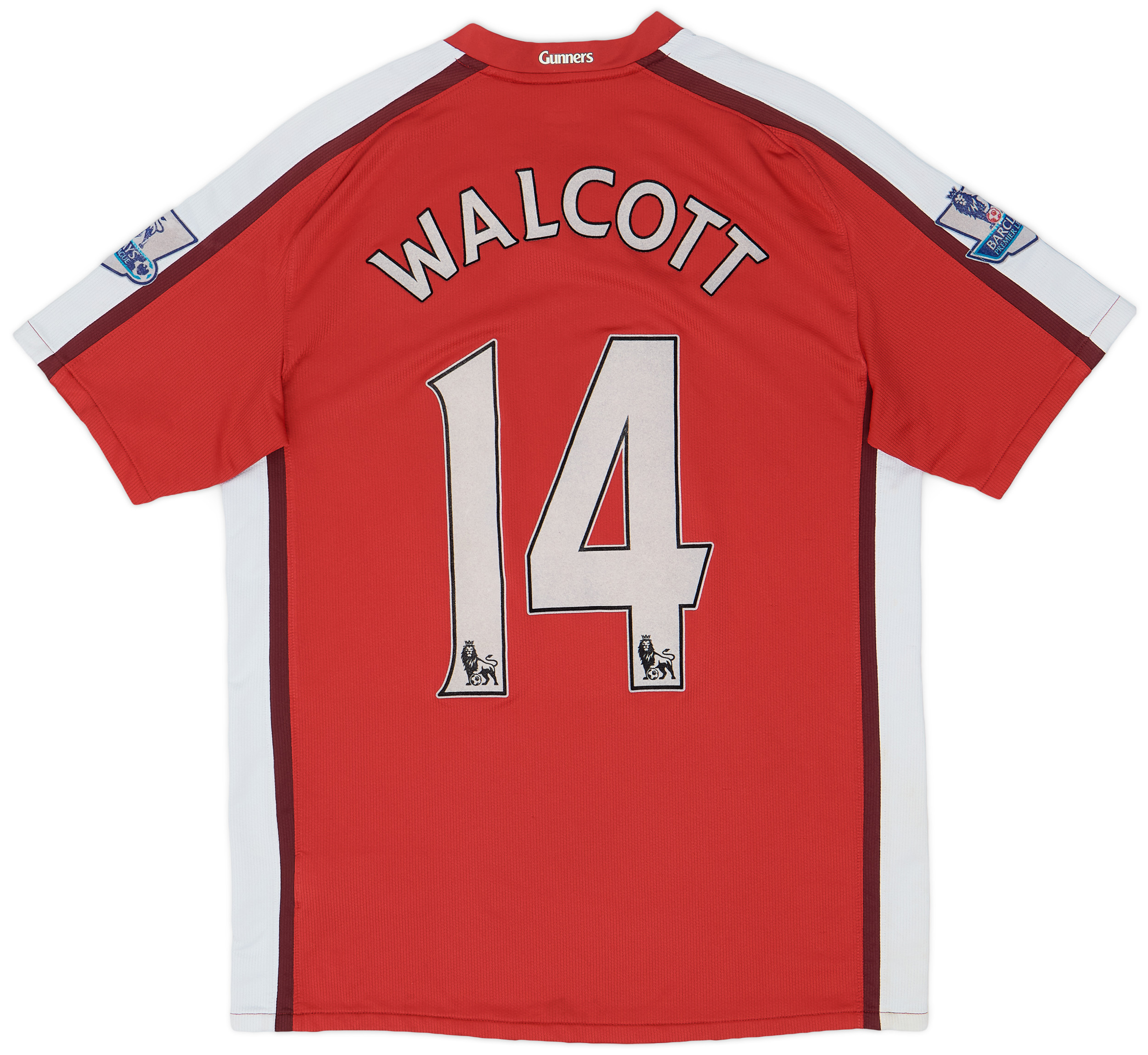 2008-10 Arsenal Home Shirt Walcott #14 - 7/10 - (M)