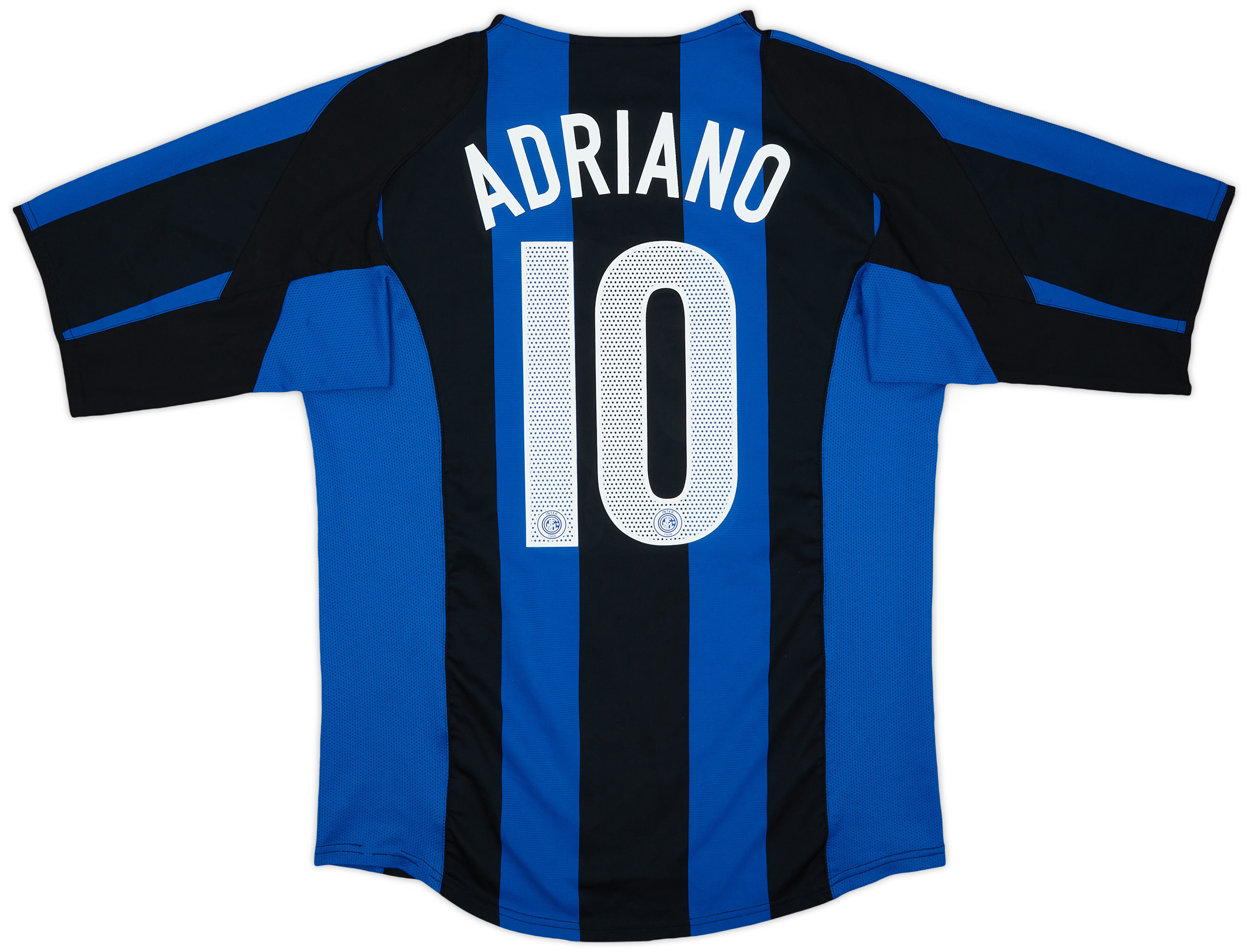 2004-05 Inter Milan Home Shirt Adriano #10 - 7/10 - (M)
