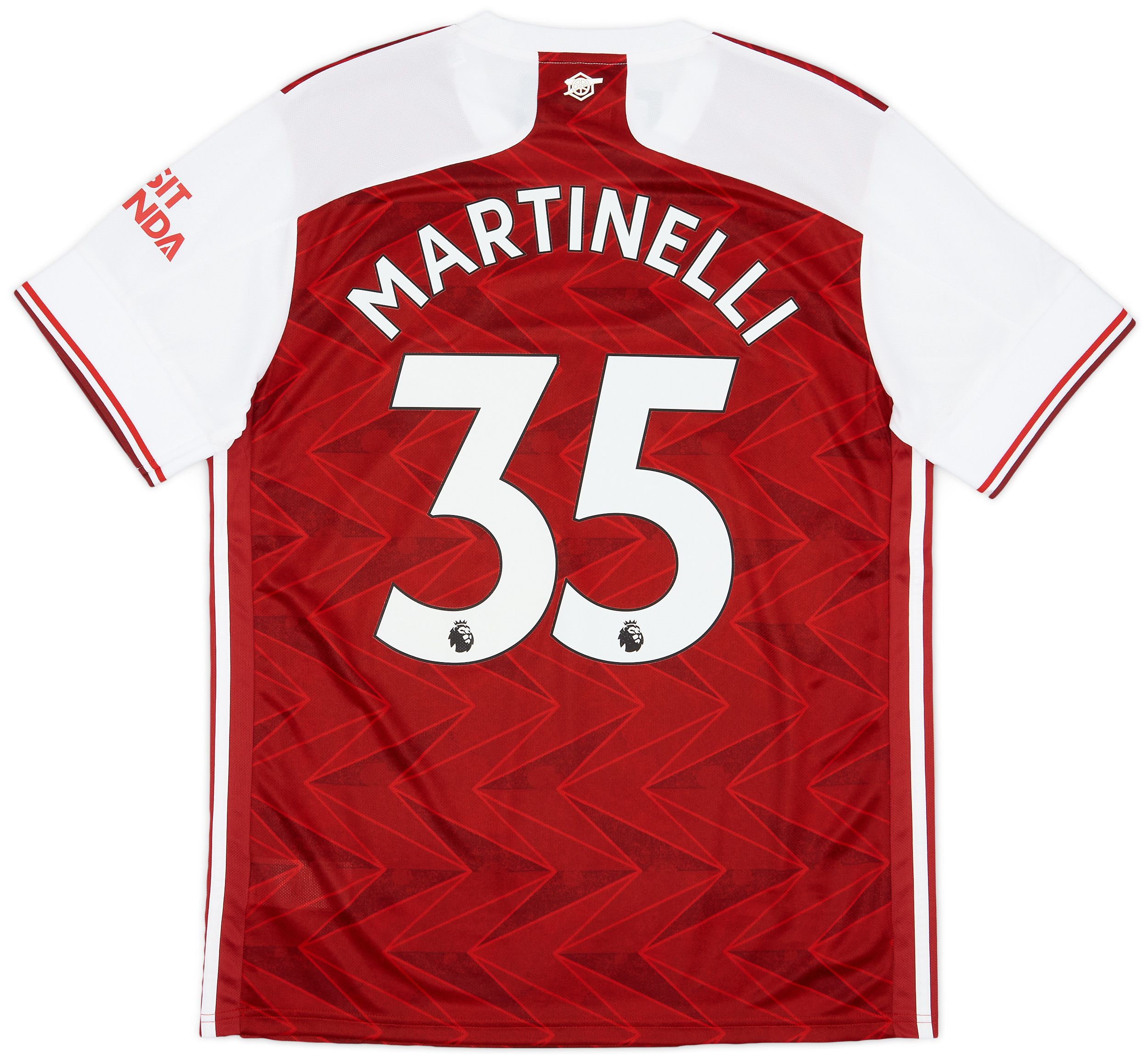 2020-21 Arsenal Home Shirt Martinelli #35 (L)