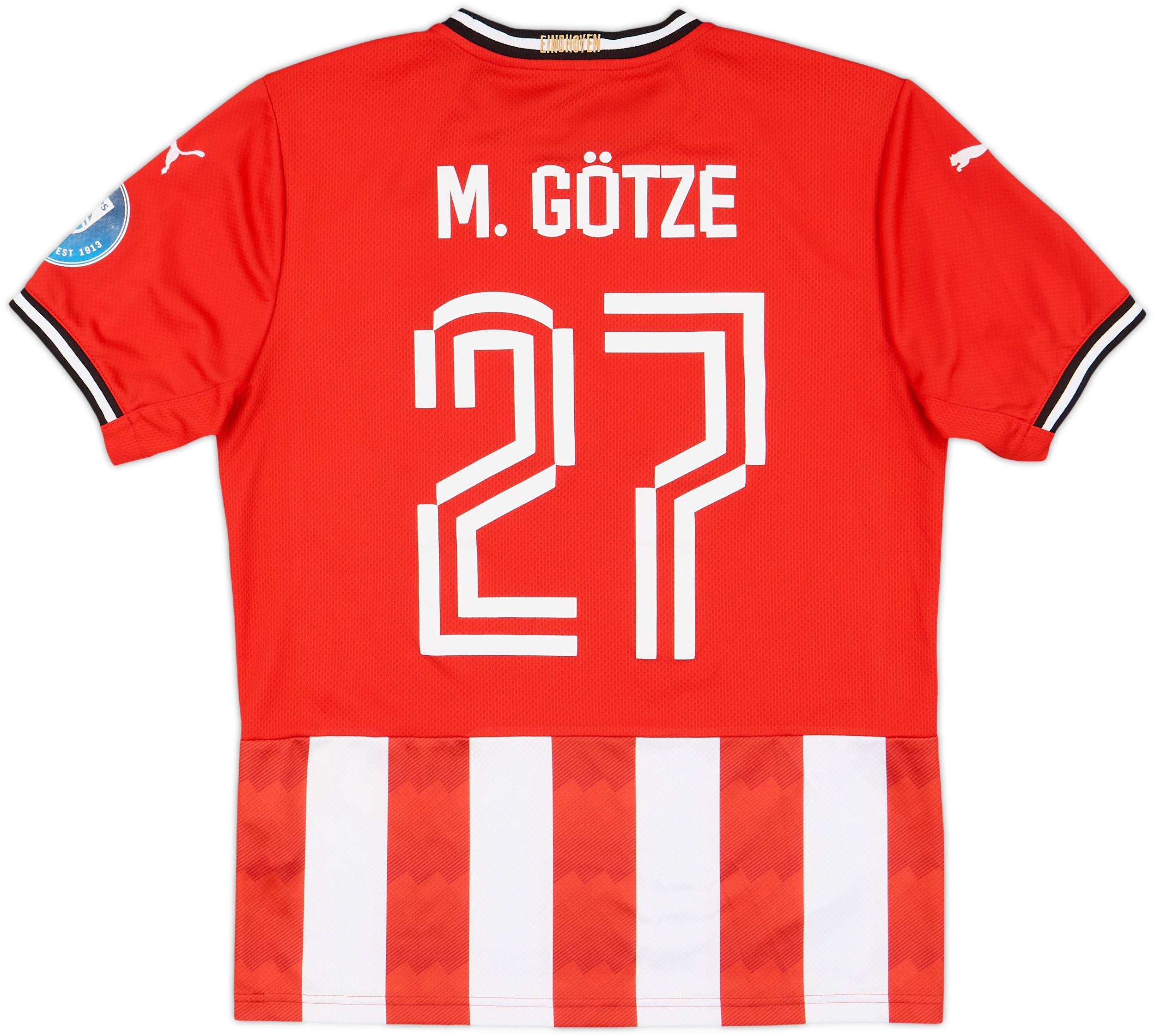 2020-21 PSV Home Shirt M.Gotze #27 - 6/10 - (S)