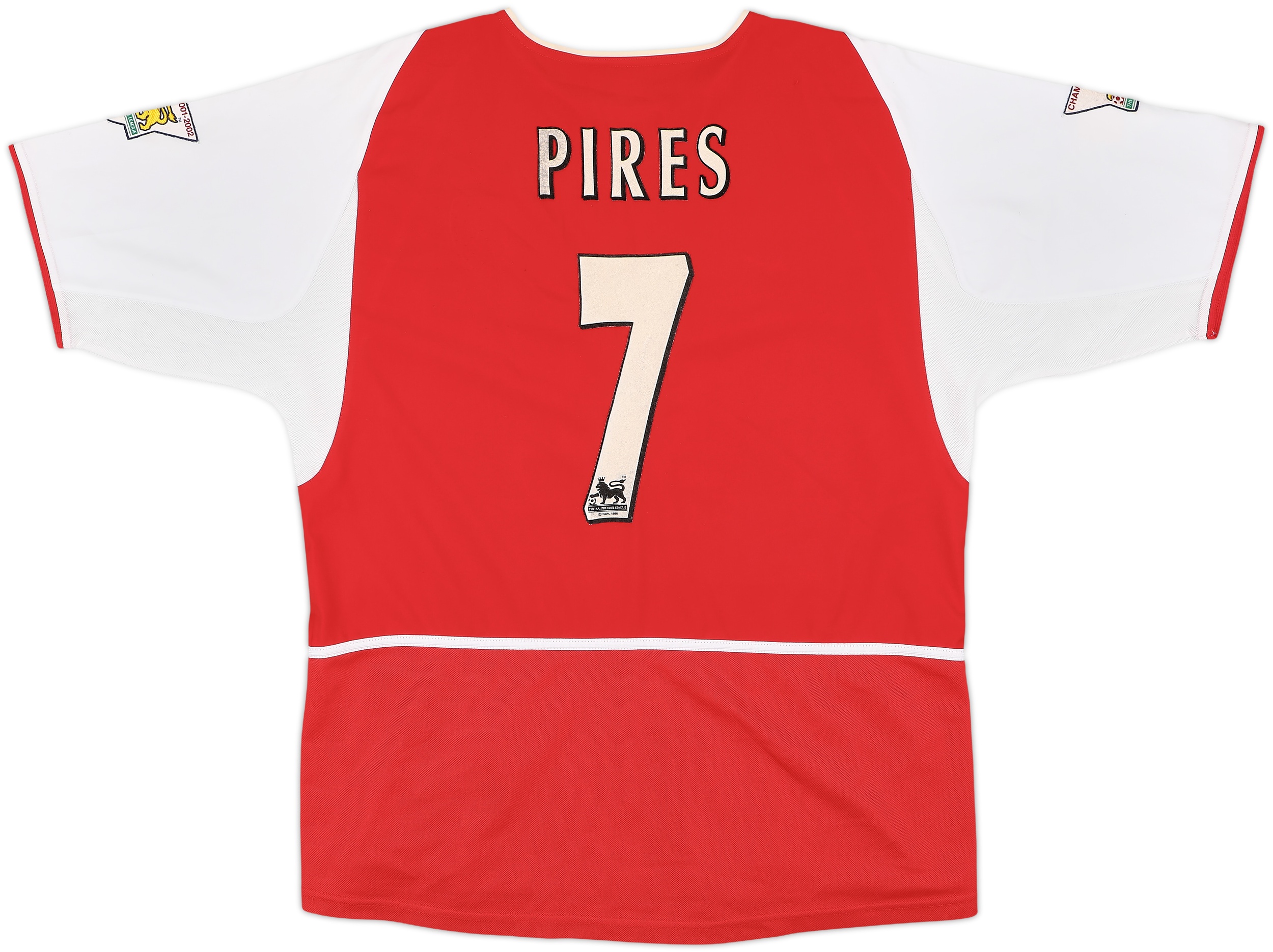 2002-04 Arsenal Home Shirt Pires #7 - 6/10 - (L)