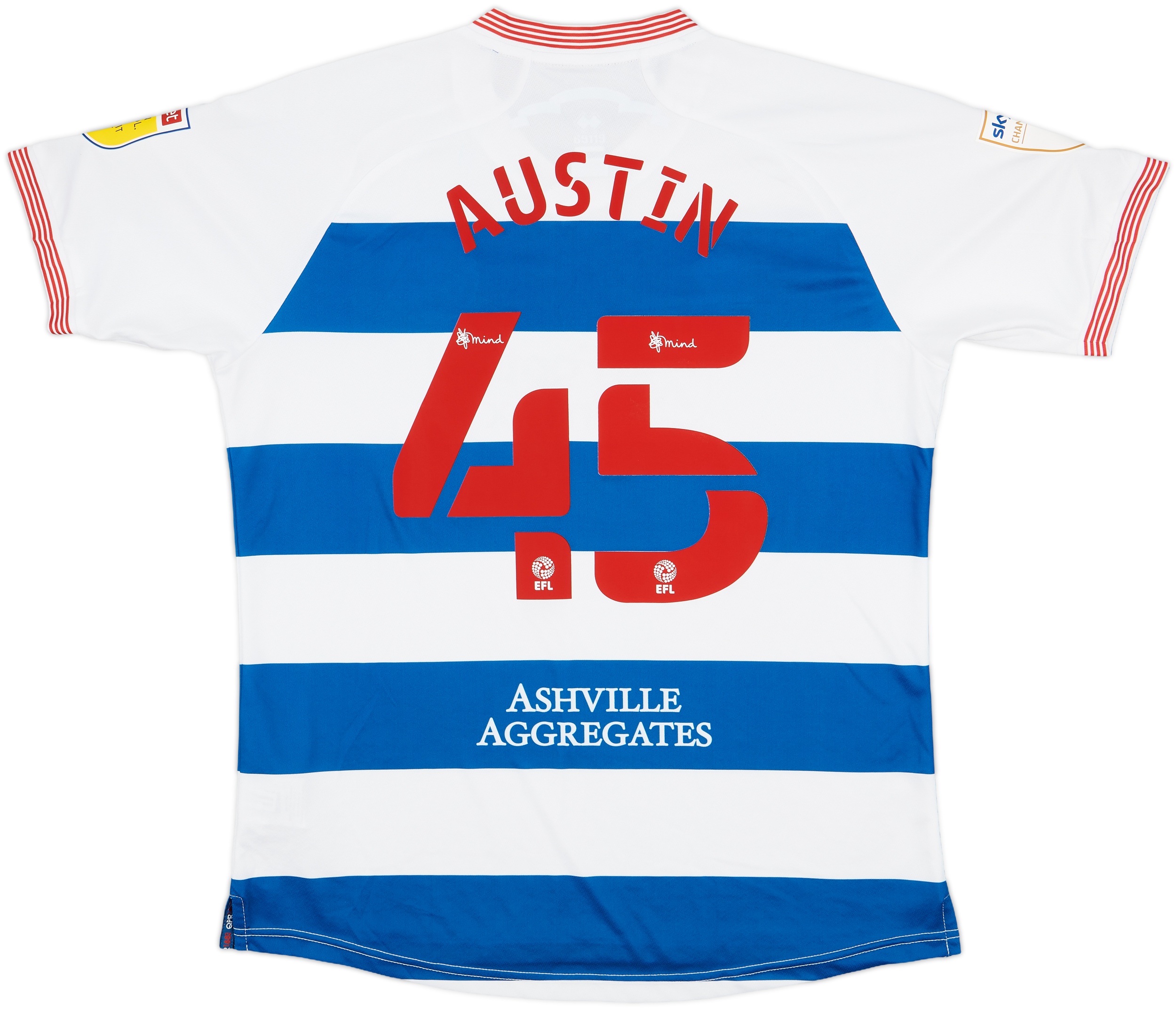 2020-21 QPR Home Shirt Austin #45 - 9/10 - (XL)