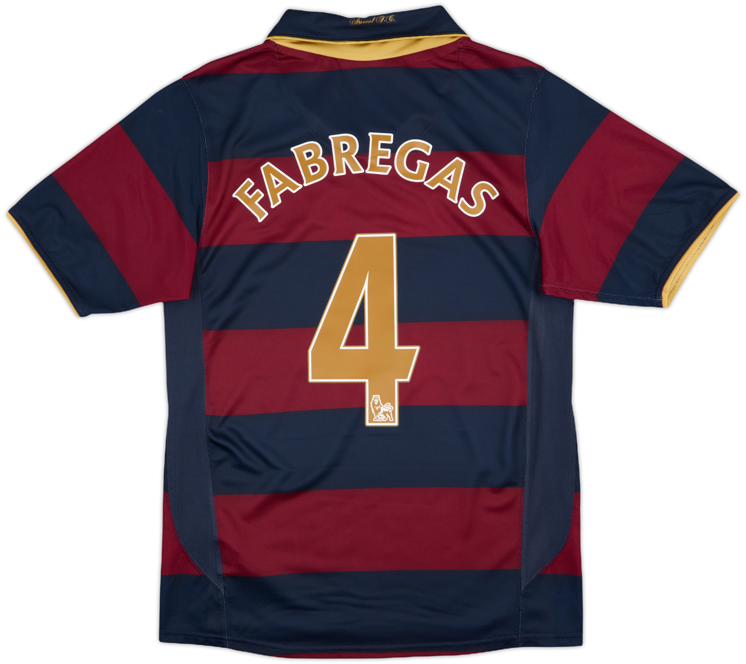 2007-08 Arsenal Third Shirt Fabregas #4 - 10/10 - (S)
