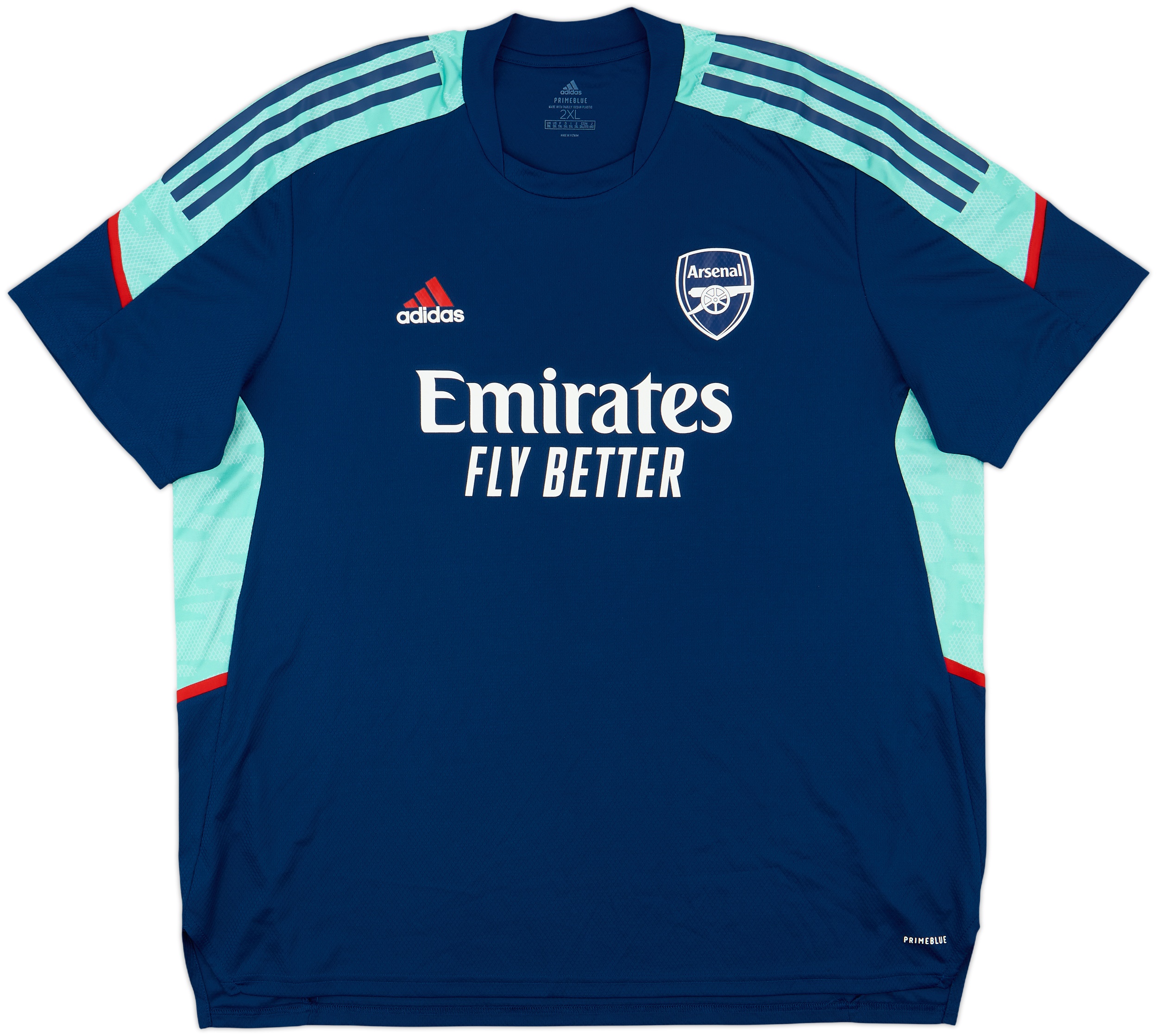 2021-22 Arsenal adidas Training Shirt - 9/10 - (XXL)
