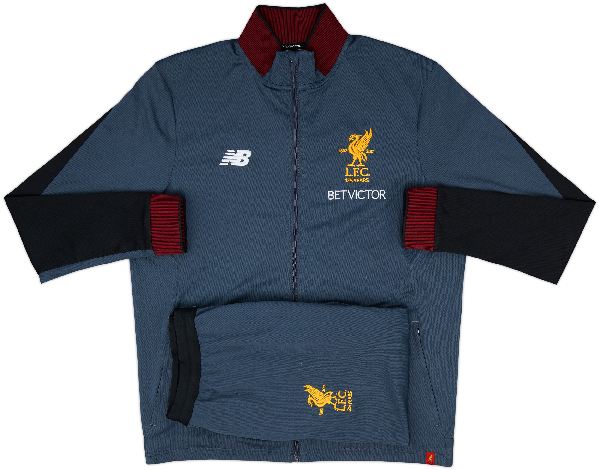 2017-18 Liverpool New Balance Tracksuit - 10/10 - (XL)