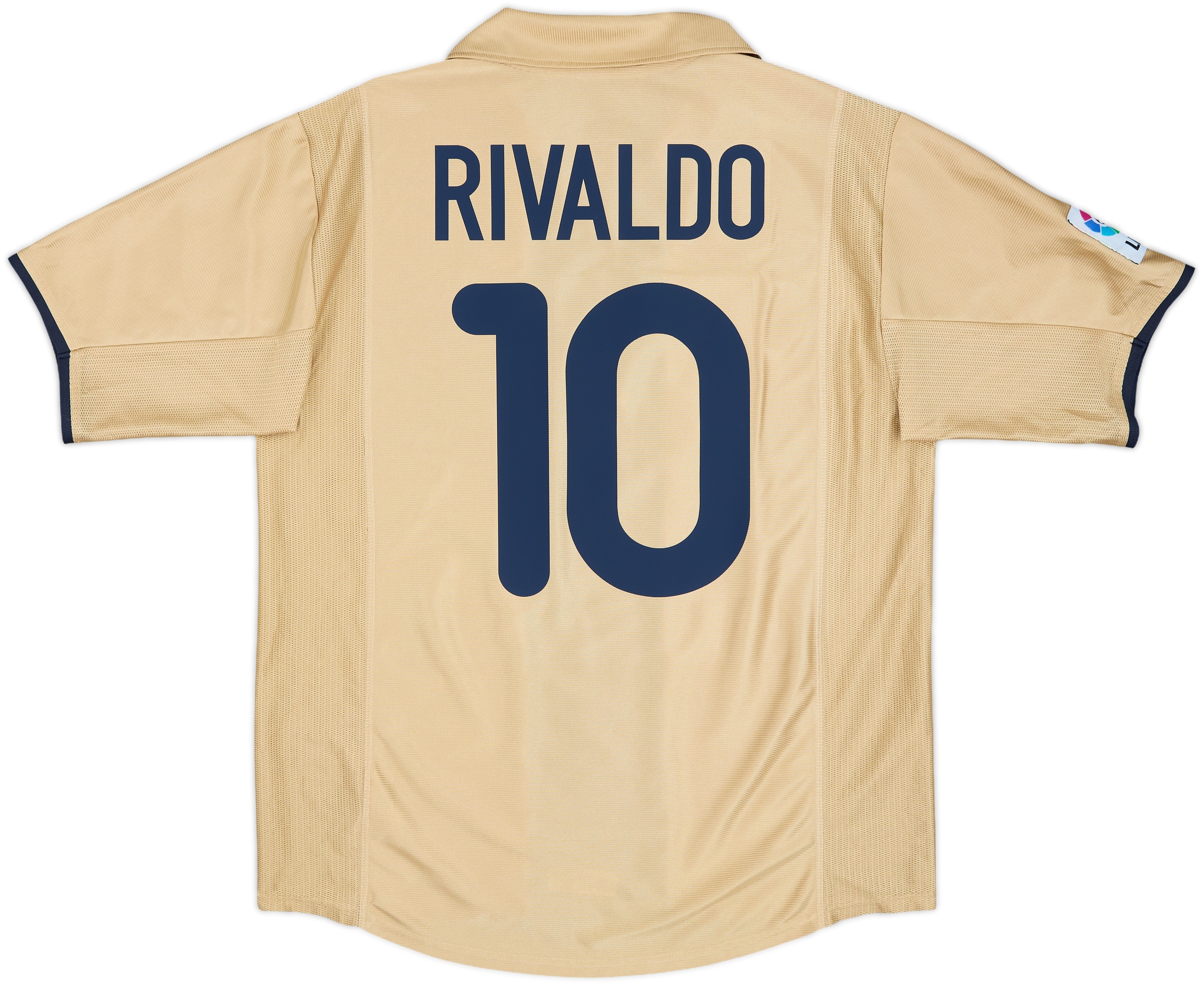 2001-03 Barcelona Away Shirt Rivaldo #10 - 8/10 - (M)
