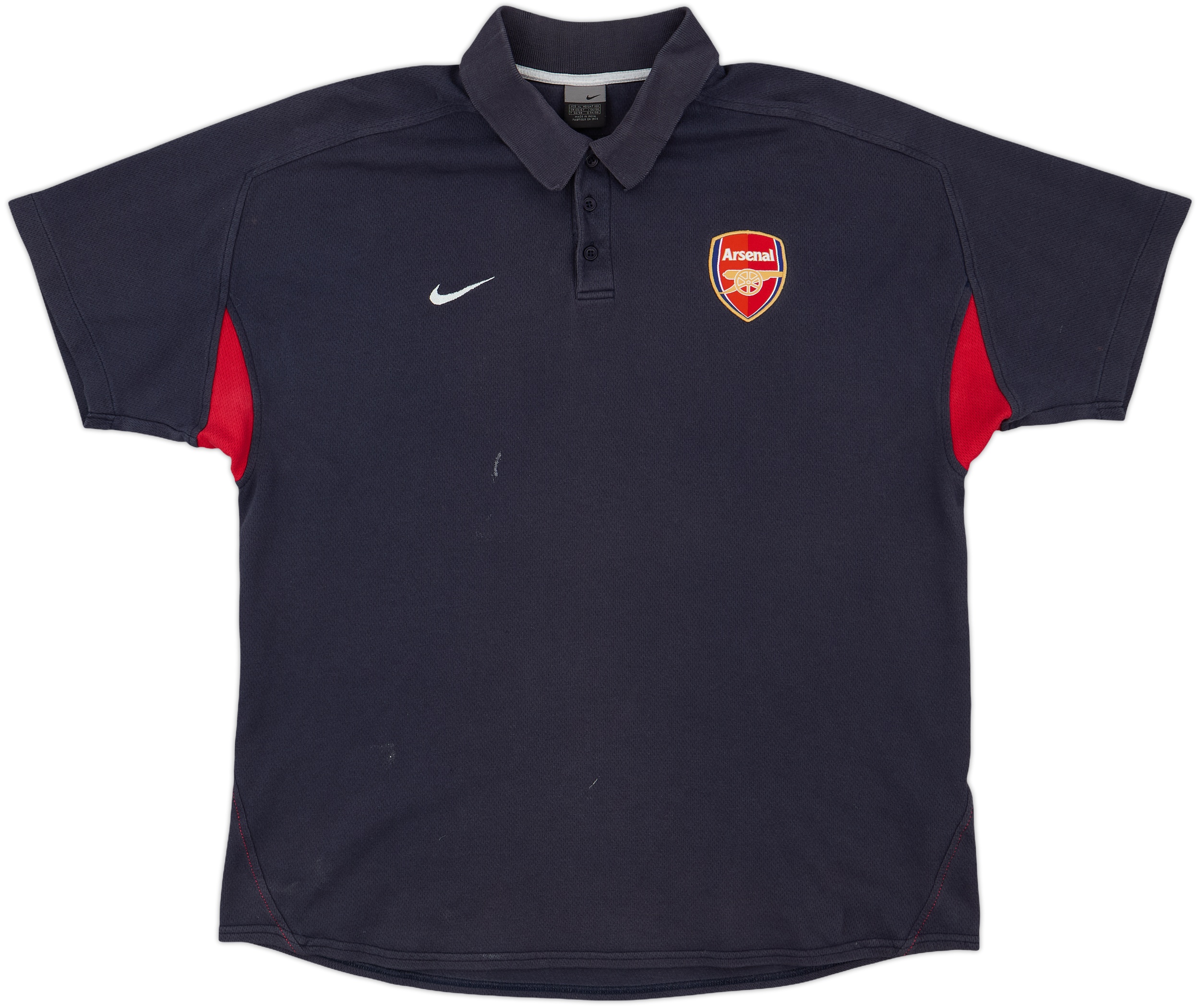 2002-03 Arsenal Nike Polo Shirt - 6/10 - (XL)