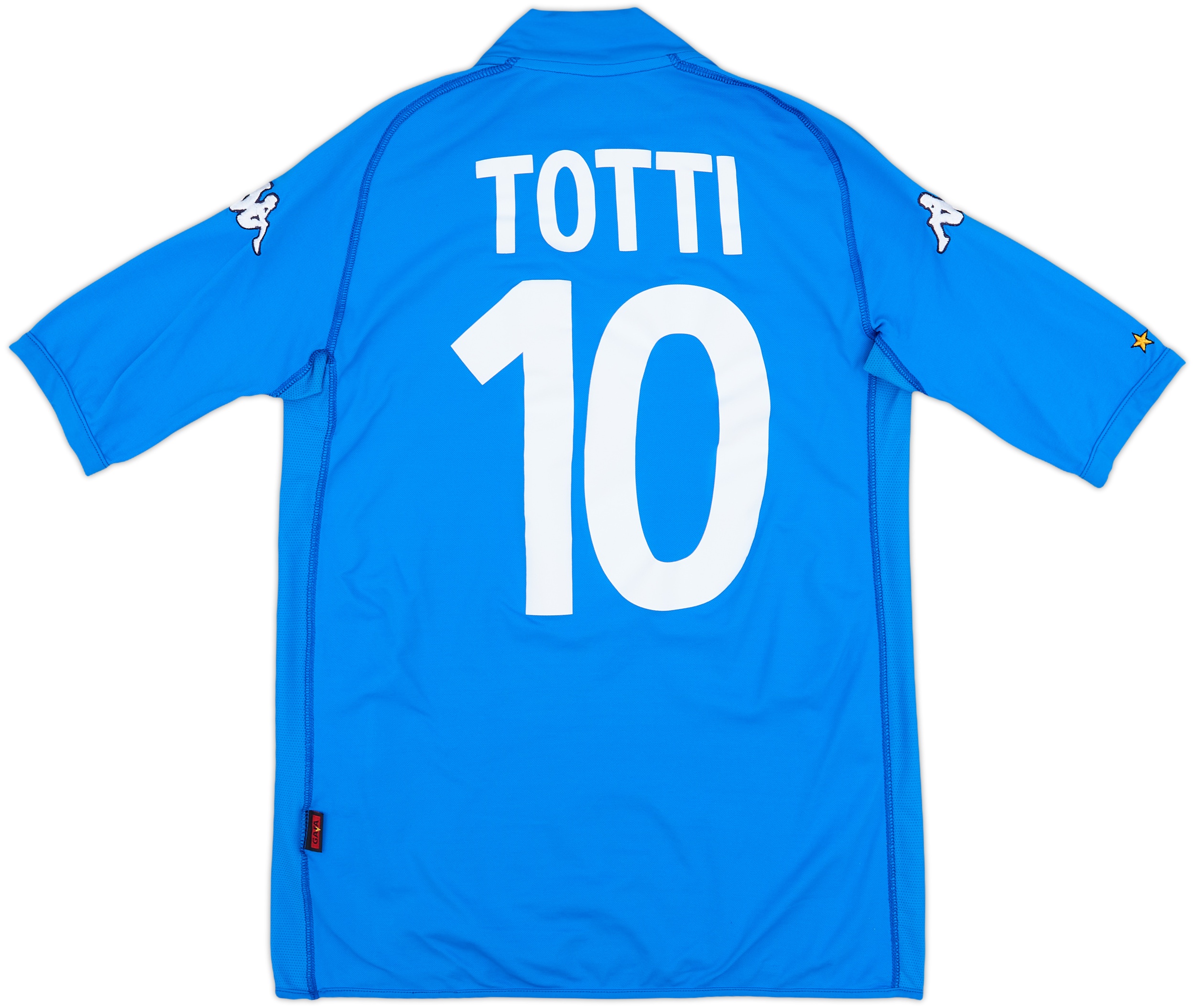2002 Italy Home Shirt Totti #10 - 8/10 - (S)
