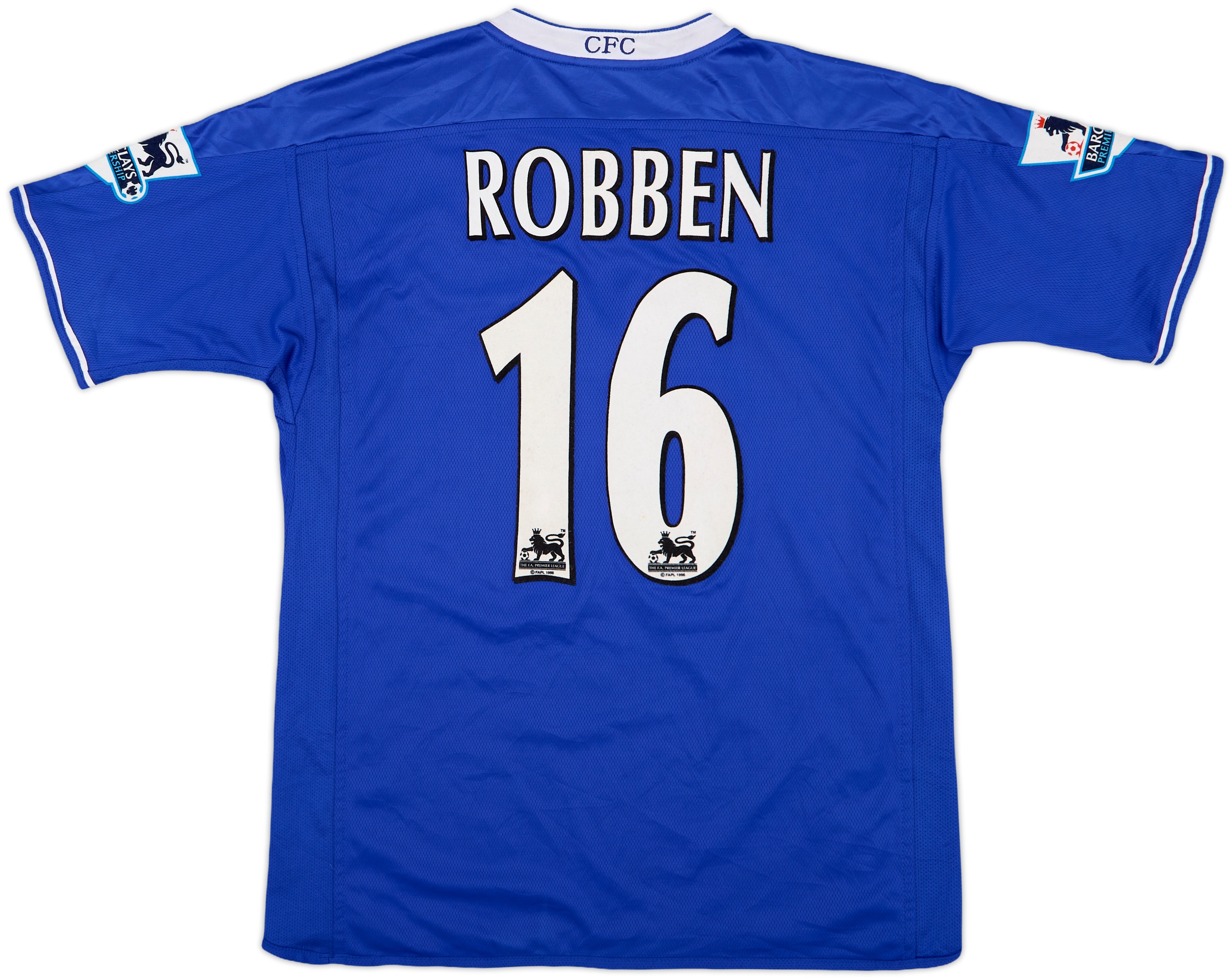 2003-05 Chelsea Home Shirt Robben #16 - 9/10 - (M)