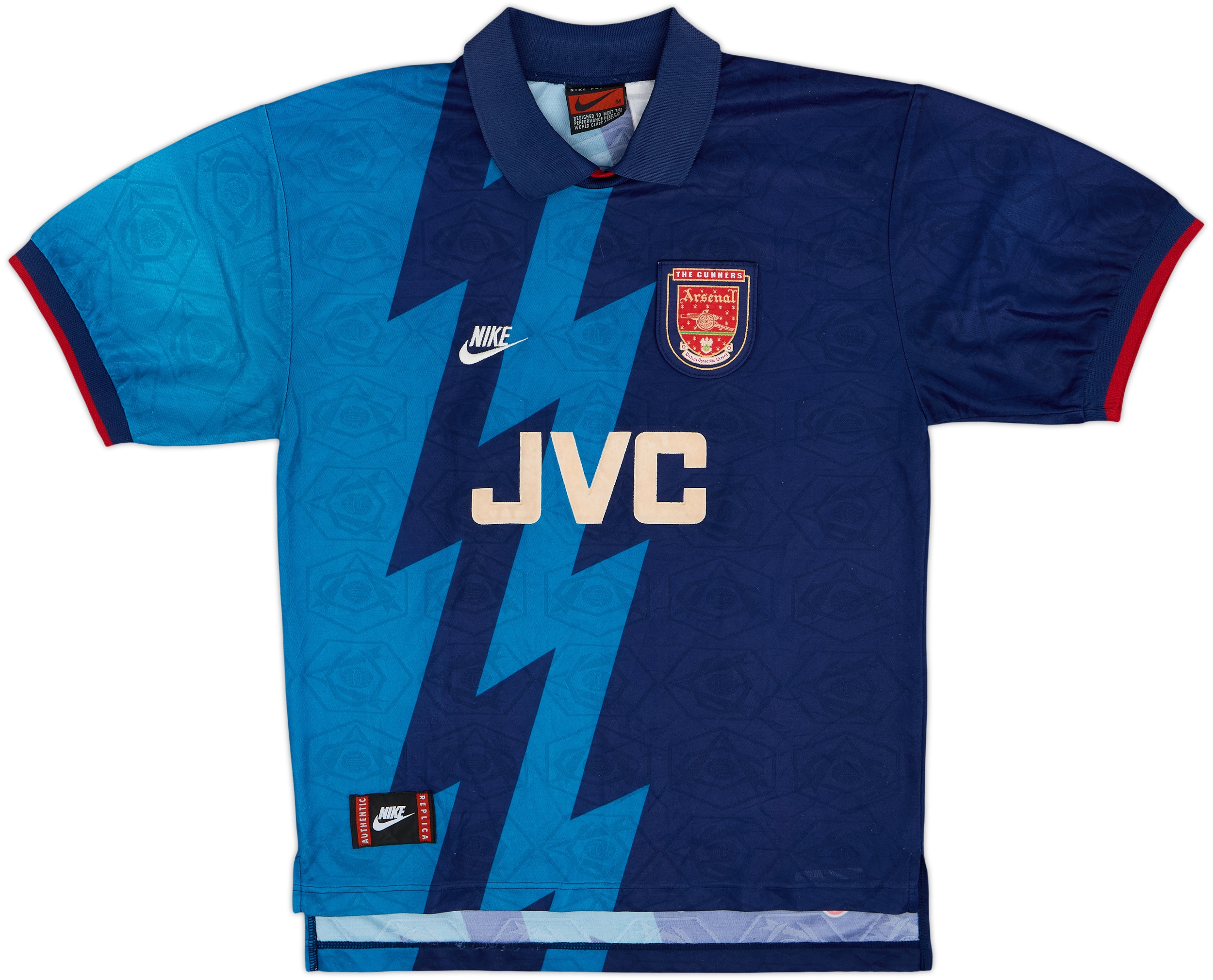 1995-96 Arsenal Away Shirt Wright #8 - 8/10 - (M)
