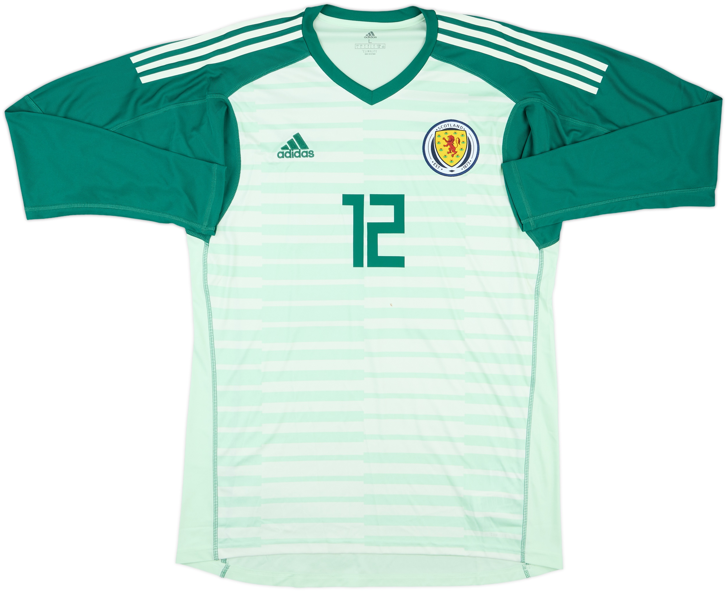2018-20 Scotland GK Shirt #12 - 7/10 - (L)
