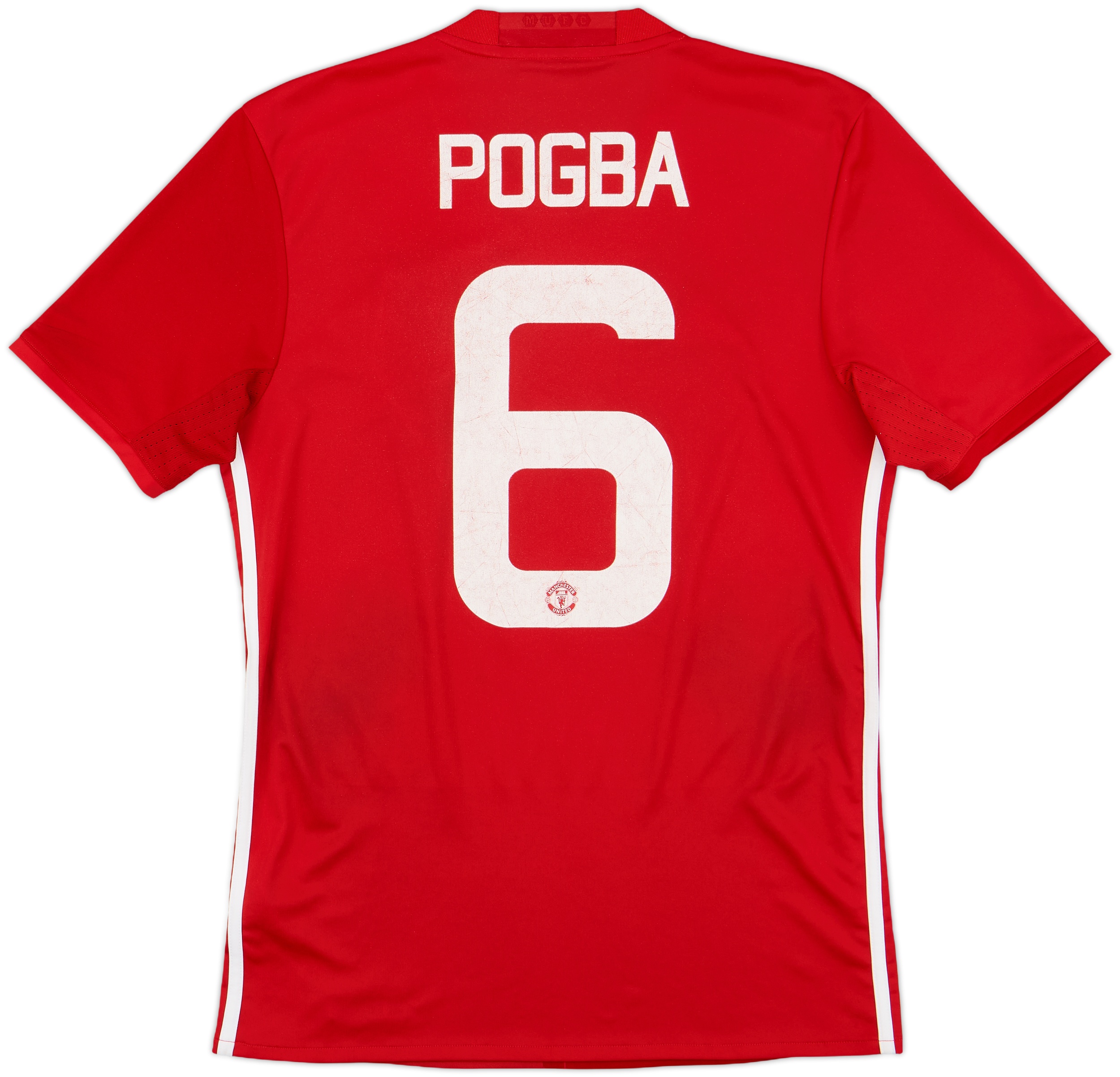 2016-17 Manchester United Home Shirt Pogba #6 - 6/10 - (S)