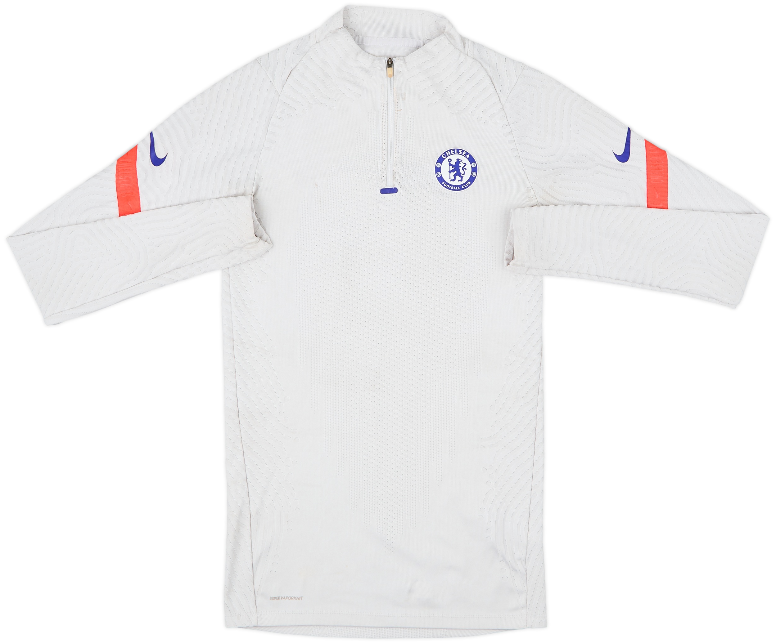 2020-21 Chelsea Player Issue Nike 1/4 Zip Drill Top - 5/10 - (XS)
