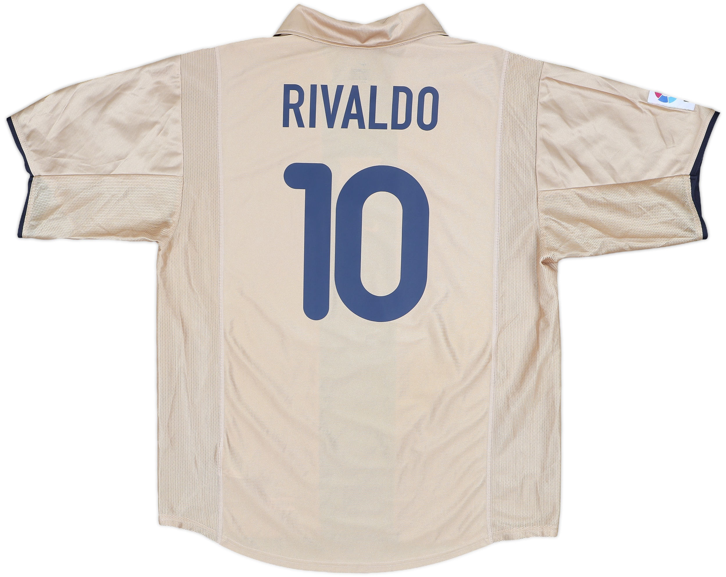 2001-03 Barcelona Away Shirt Rivaldo #10 (L)