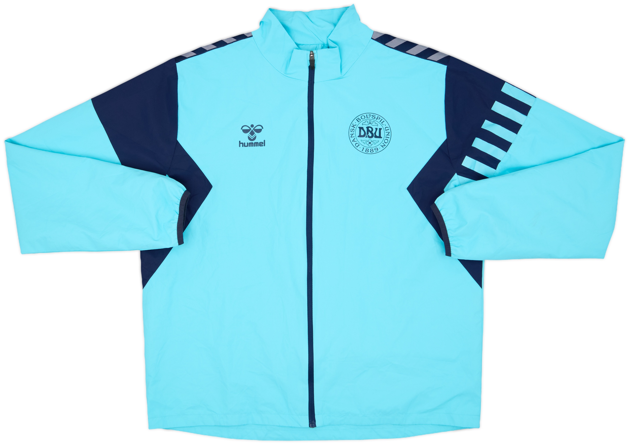 2022-23 Denmark Hummel Track Jacket - 8/10 - (L)