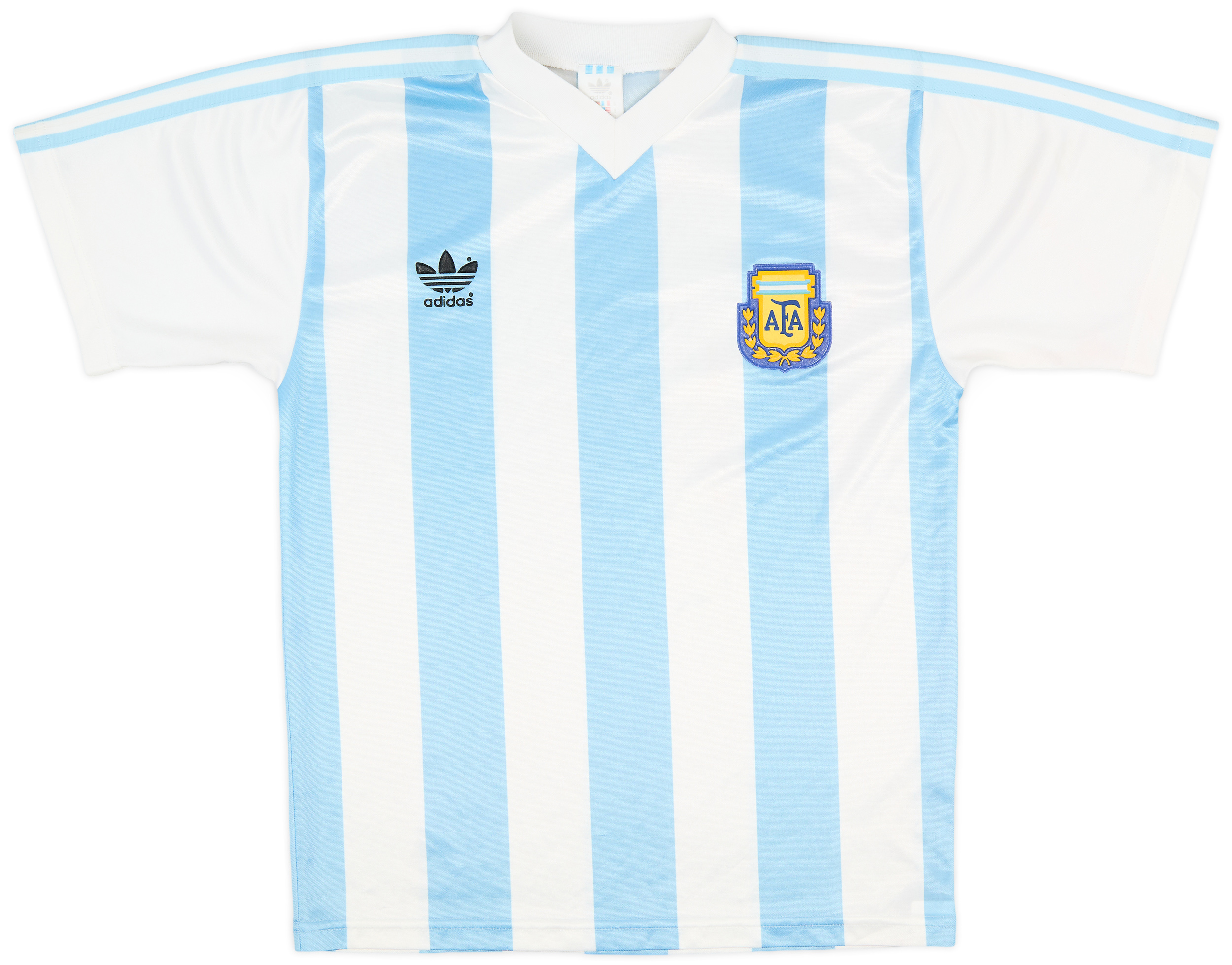 1990-91 Argentina Home Shirt #10 - 9/10 - (S)