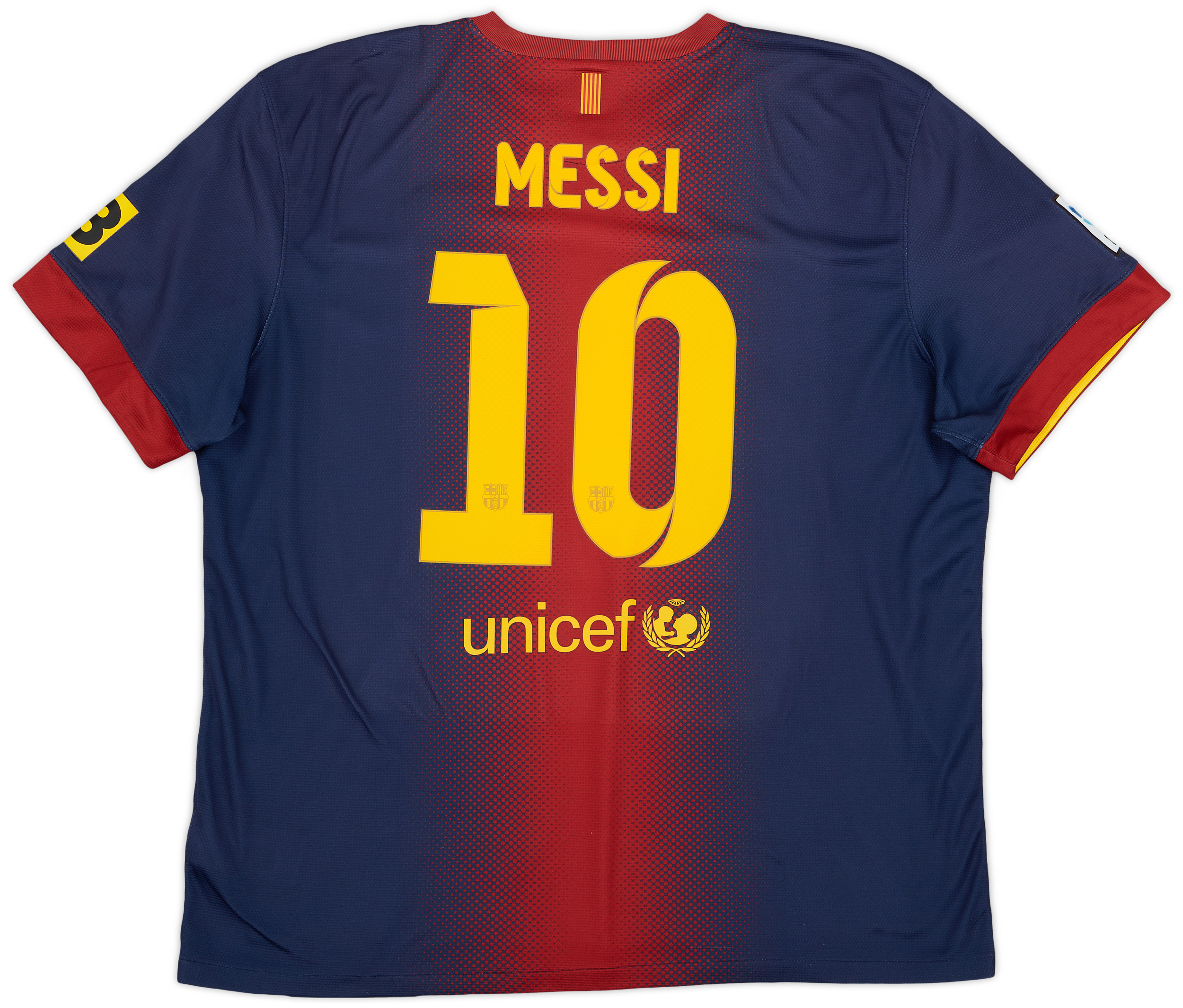 2012-13 Barcelona Home Shirt Messi #10 - 7/10 - (XXL)