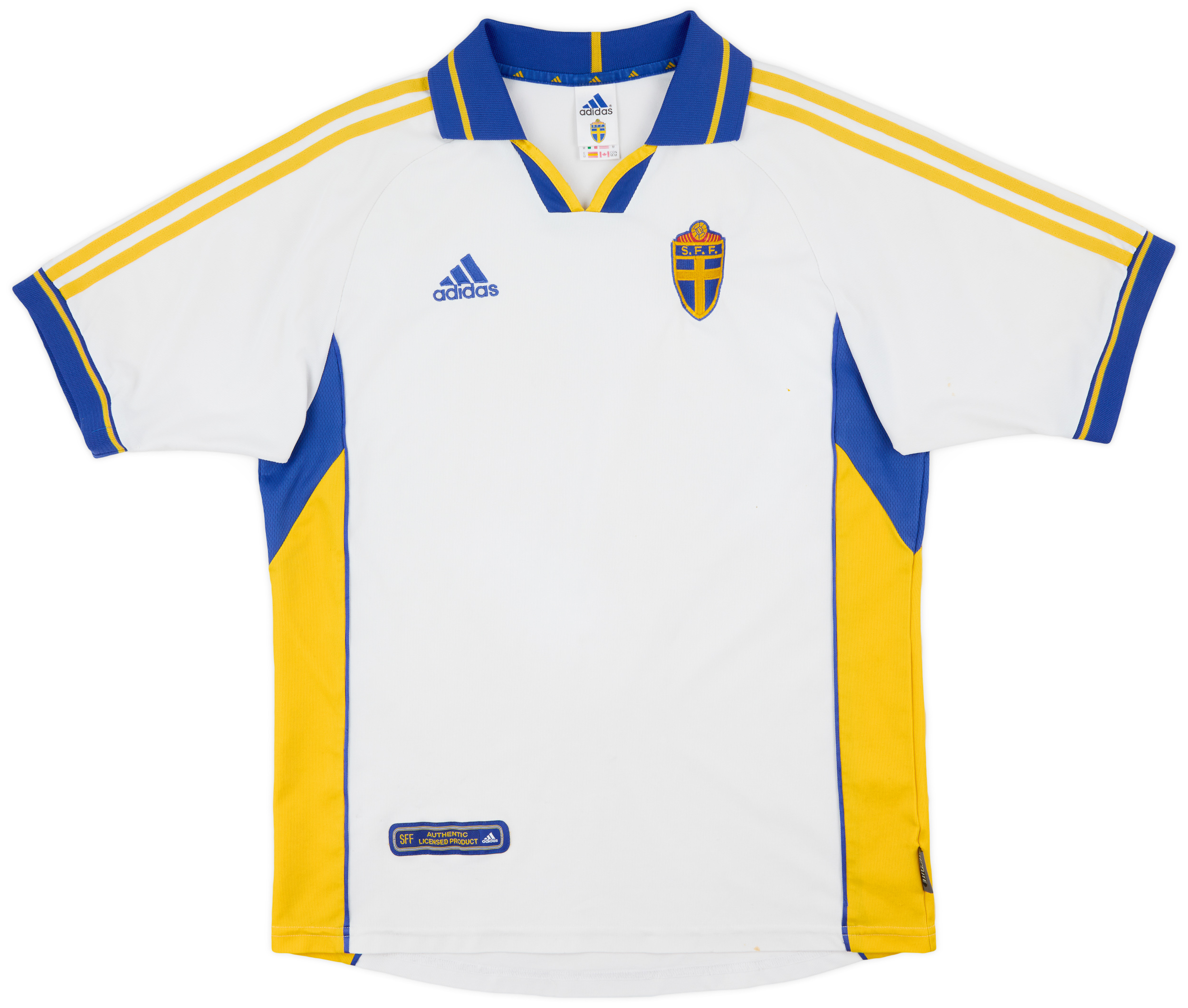 2000-02 Sweden Away Shirt - 6/10 - (M)